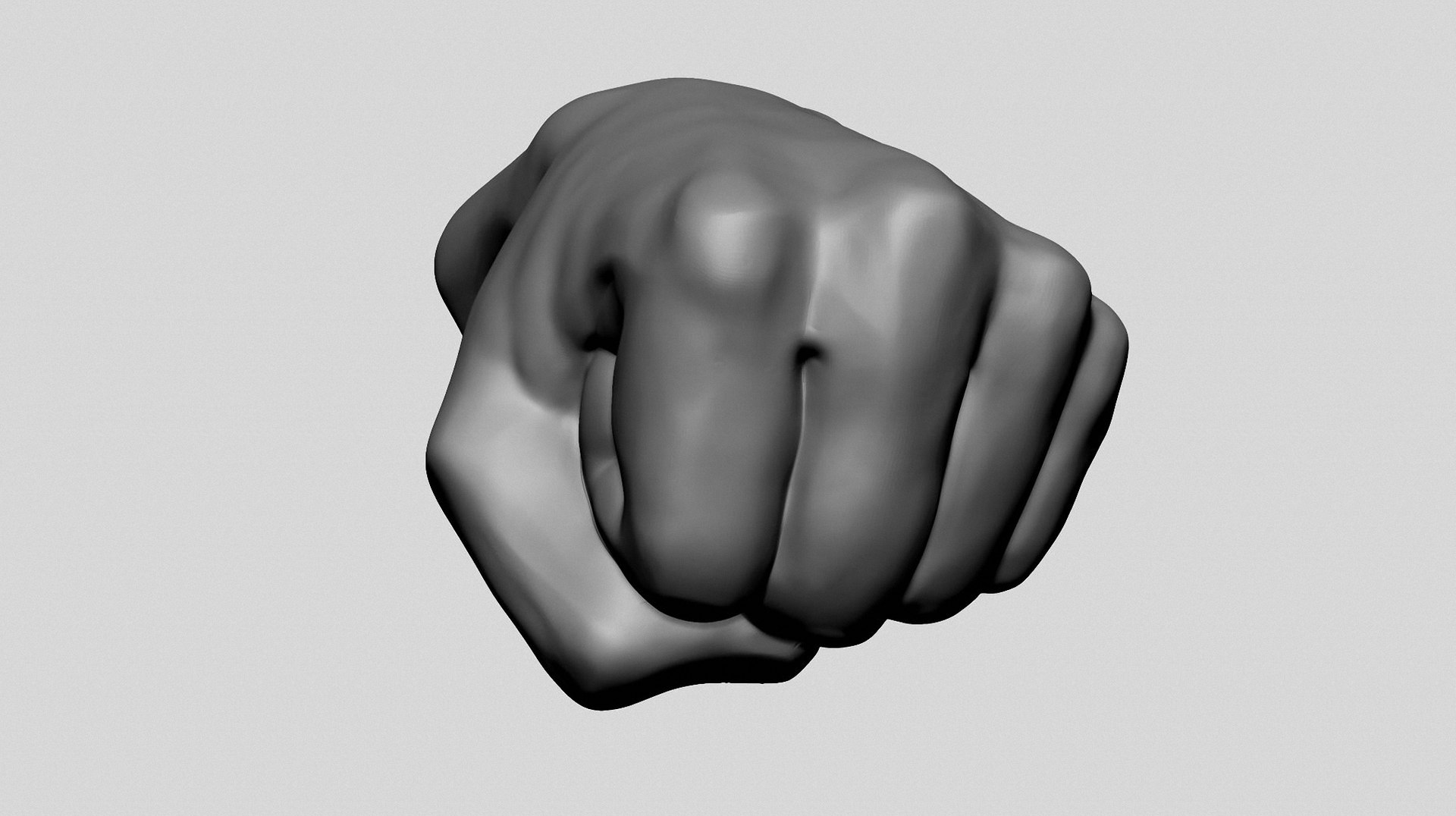 3D Fist Ztl Zbrush Model - TurboSquid 1410235