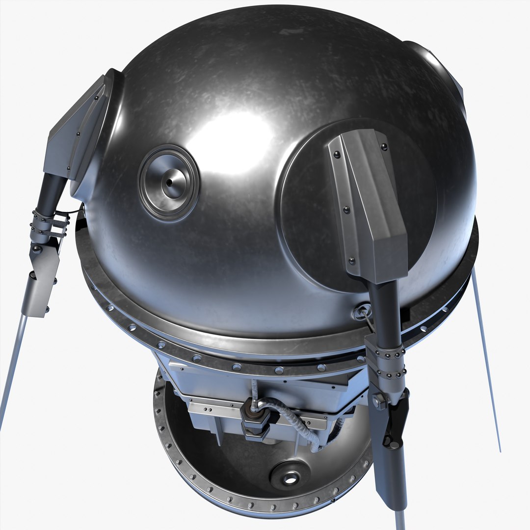 3D Sputnik 1 Satellite - TurboSquid 2281698