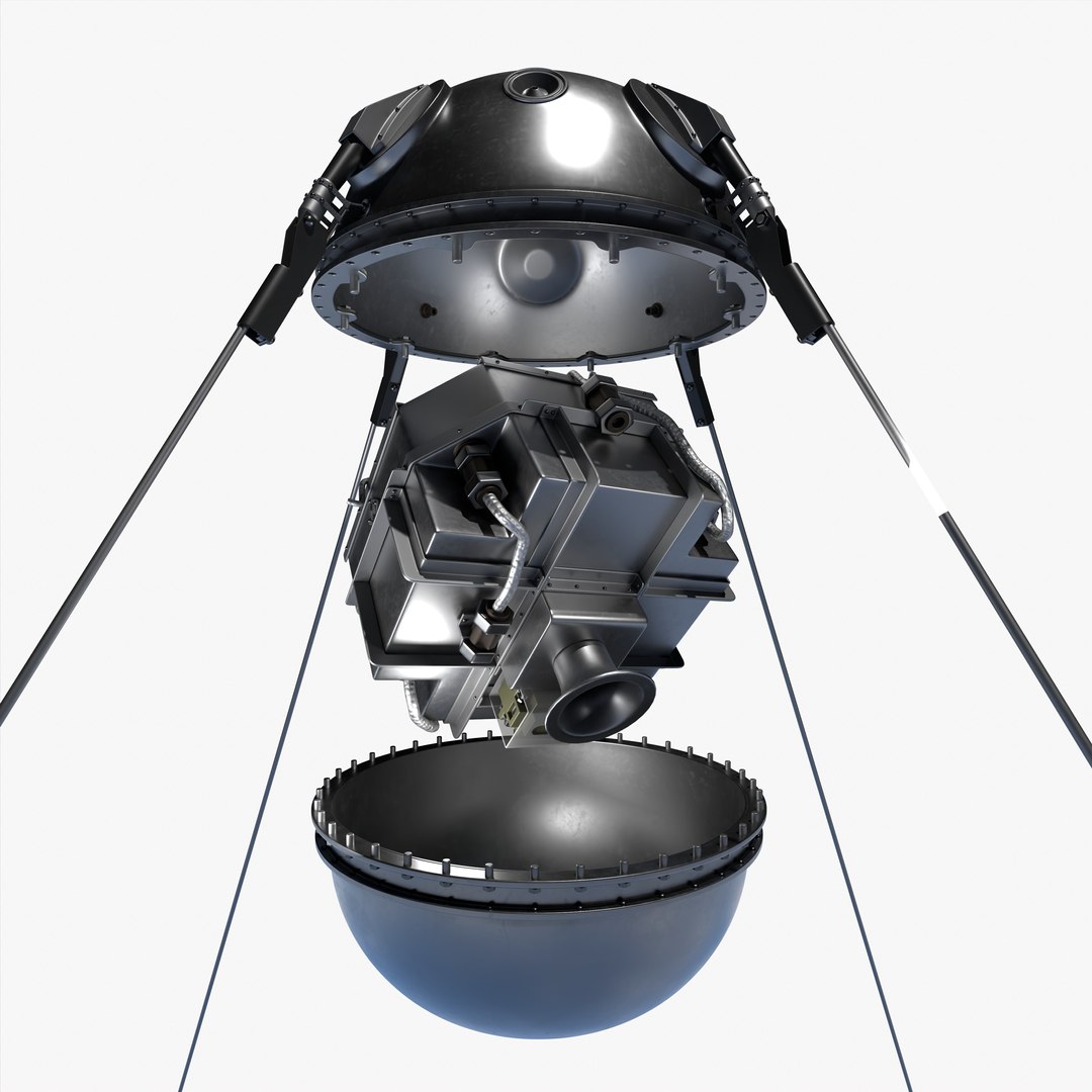 3D Sputnik 1 Satellite - TurboSquid 2281698