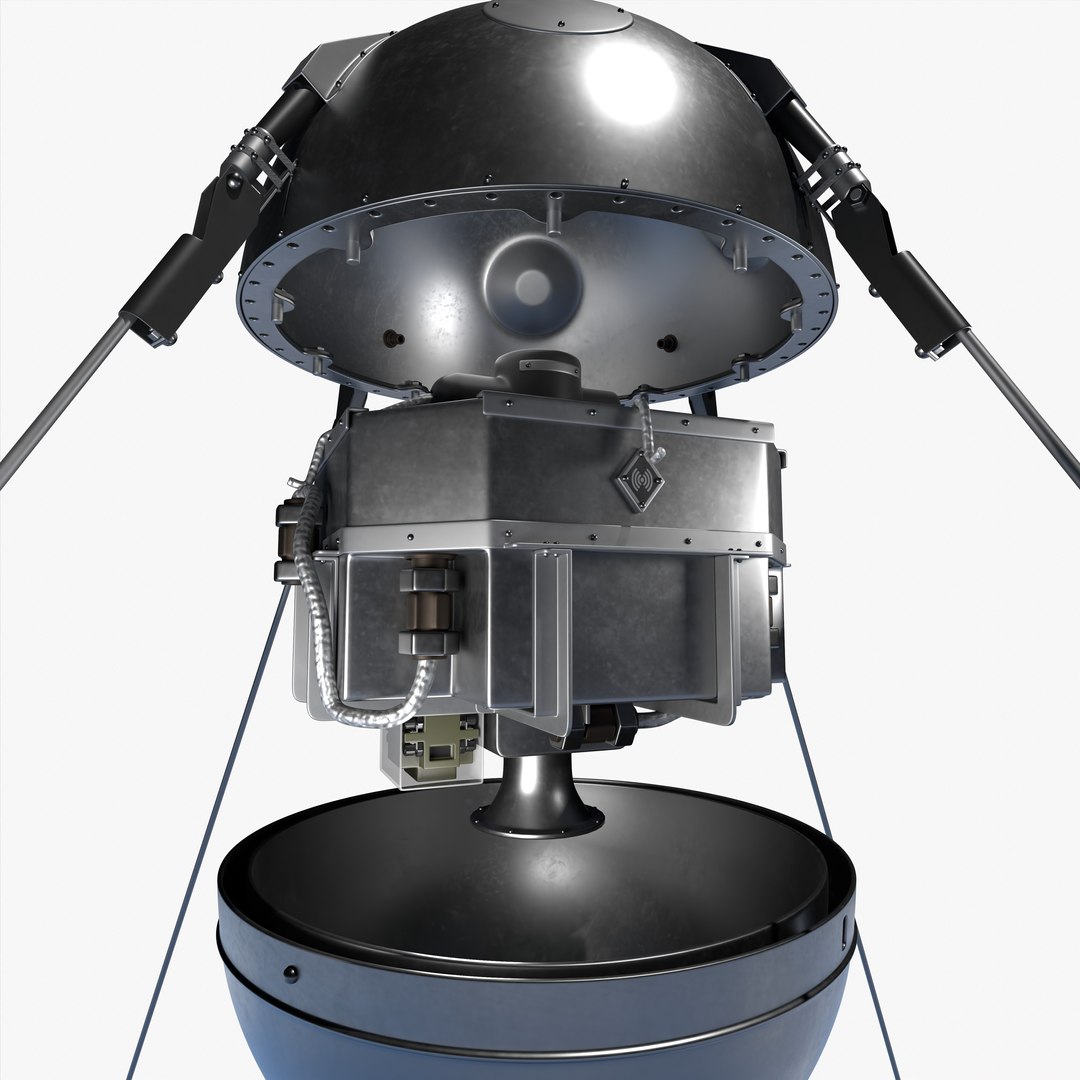 3D Sputnik 1 Satellite - TurboSquid 2281698
