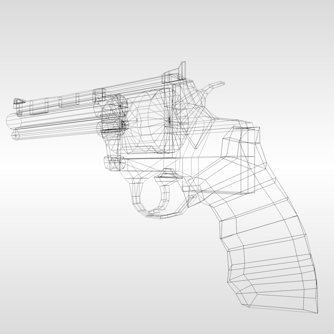 3ds Revolver Pistol
