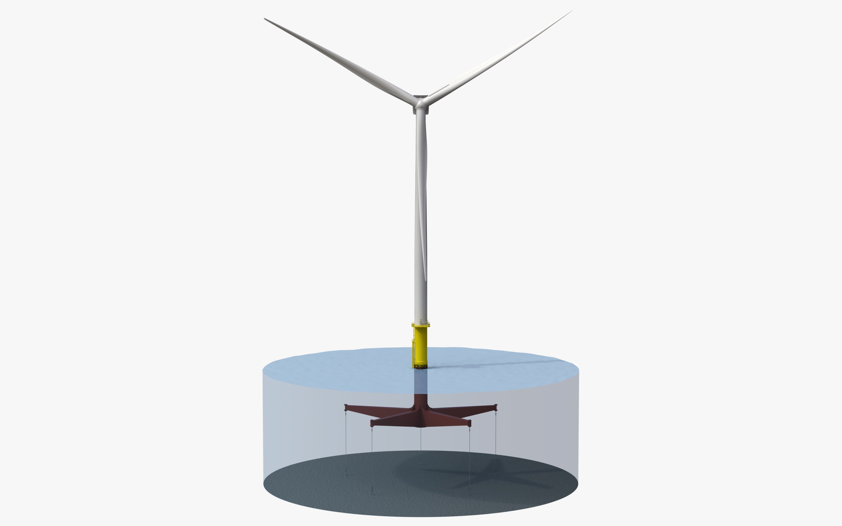 Offshore Wind Turbine GE Haliade-X 14 MW 3D - TurboSquid 2173075