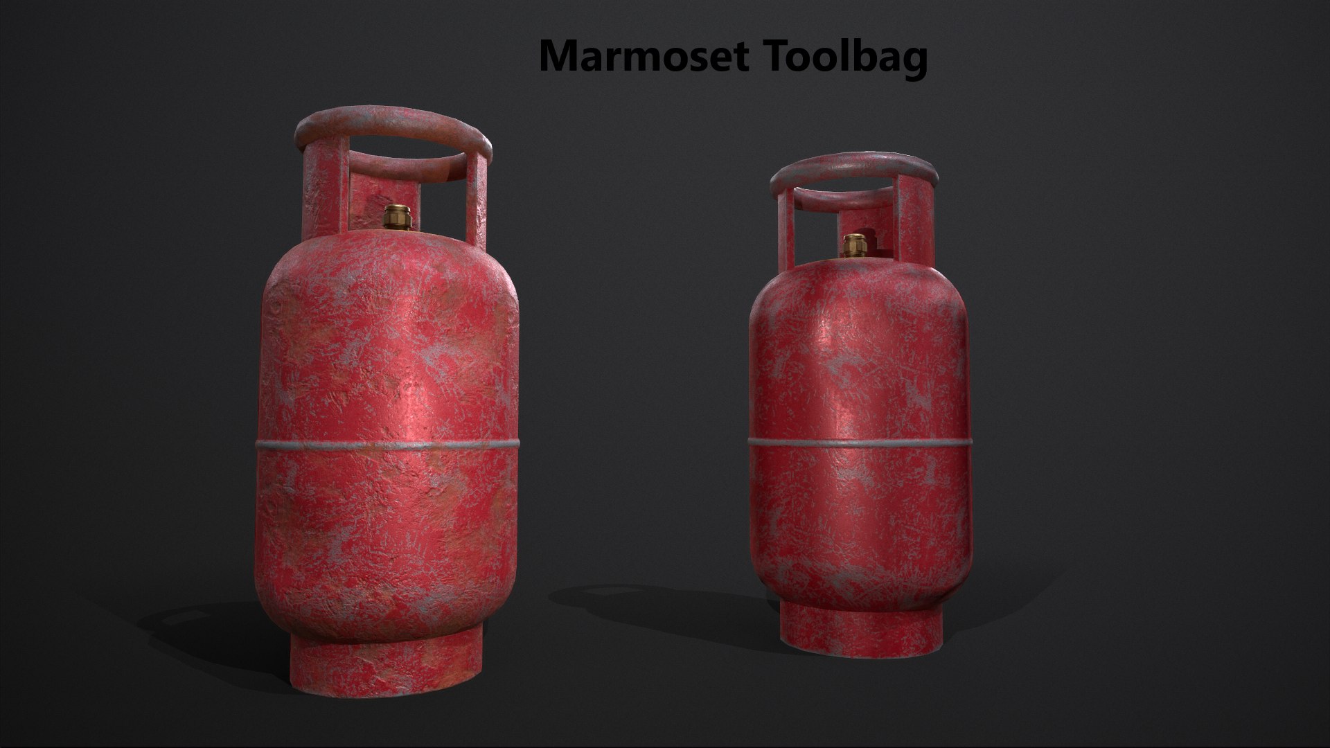 3D Gas cylinder - TurboSquid 1780903
