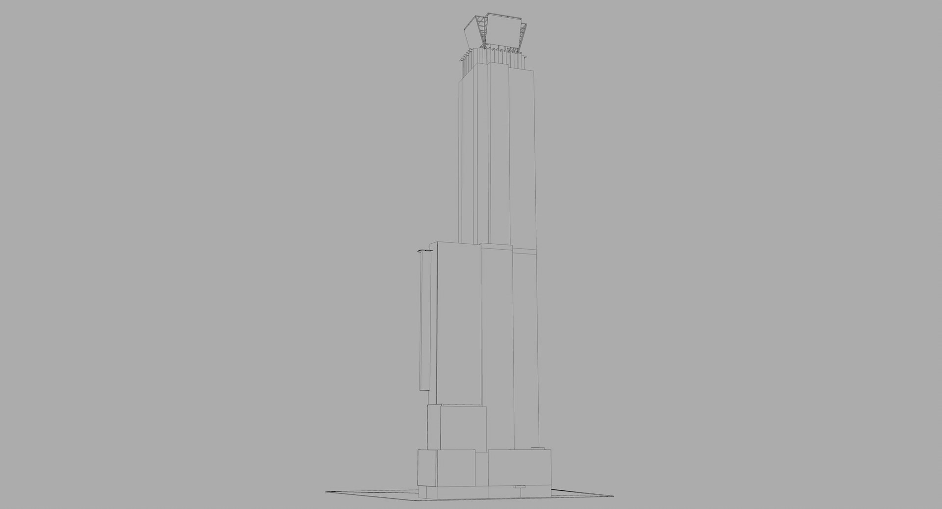 W Times Square Building Low Poly 3D Model - TurboSquid 2132472