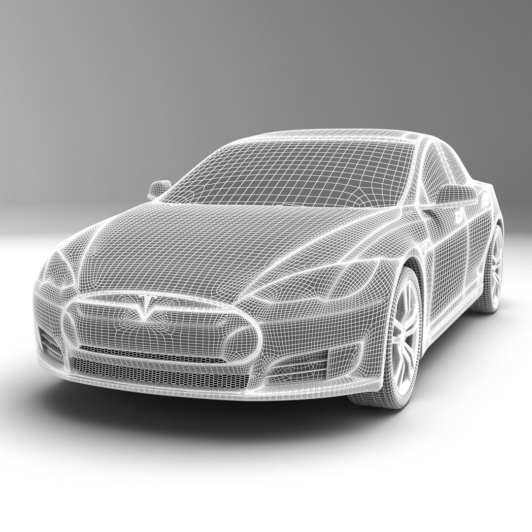 tesla s exotic 3d model