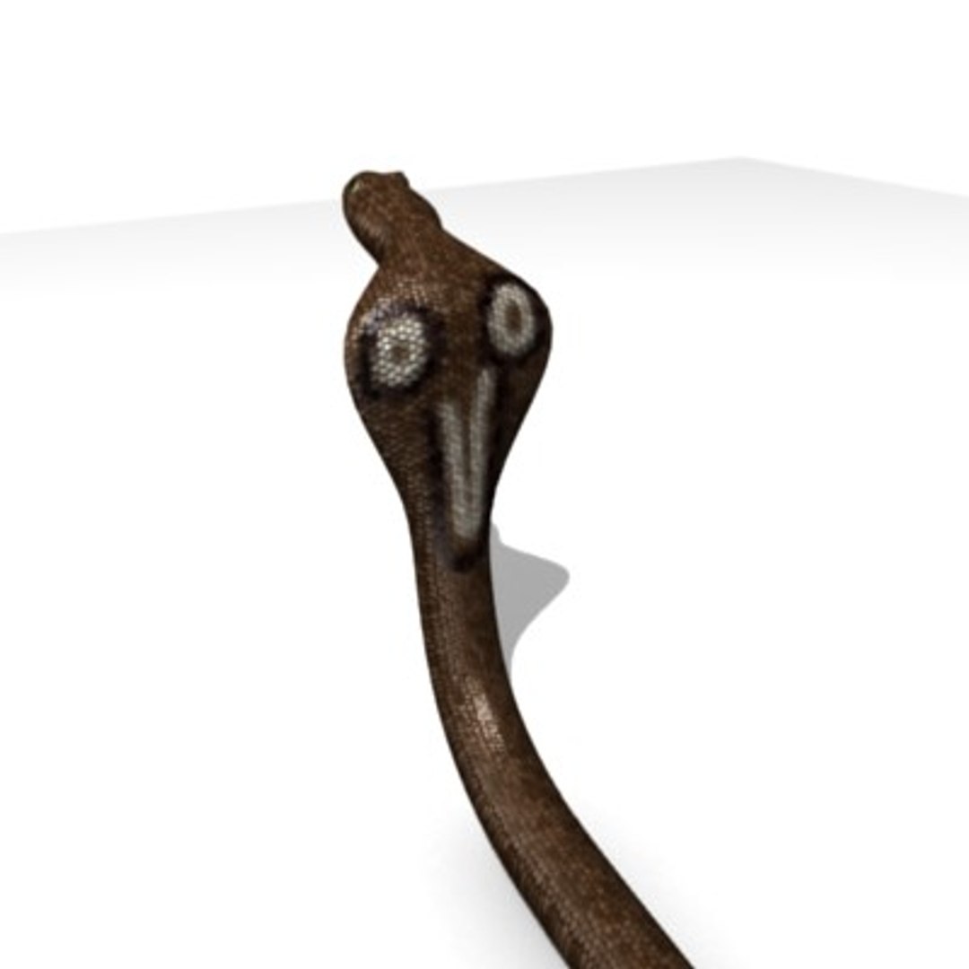 3d Model Snakes Cobra Python Rattlesnake