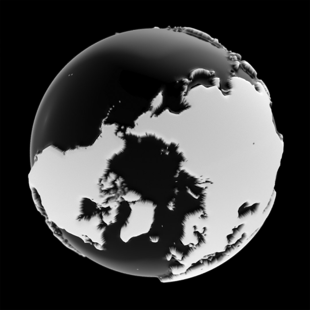 earth sphere 3d max