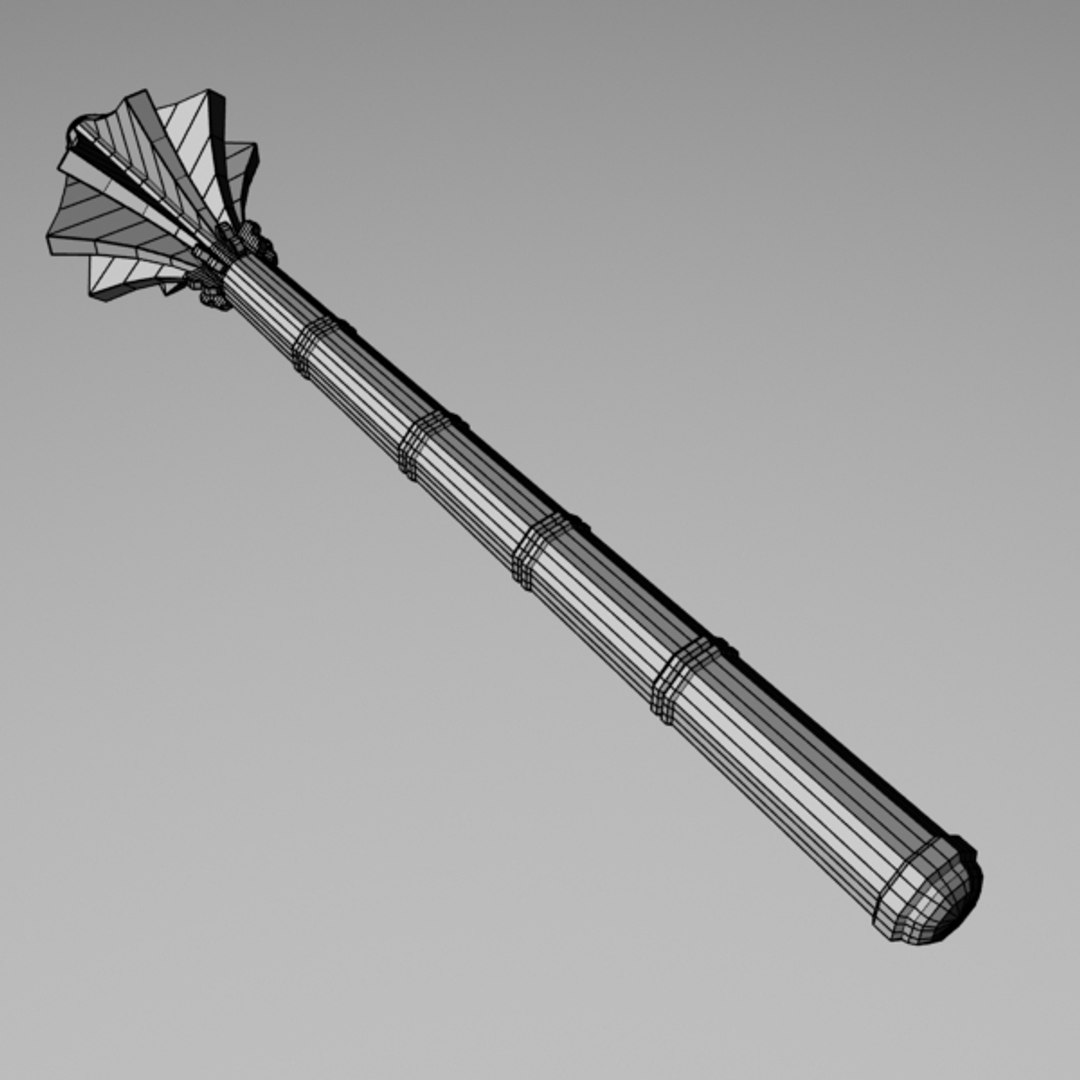 Mace 3d Obj