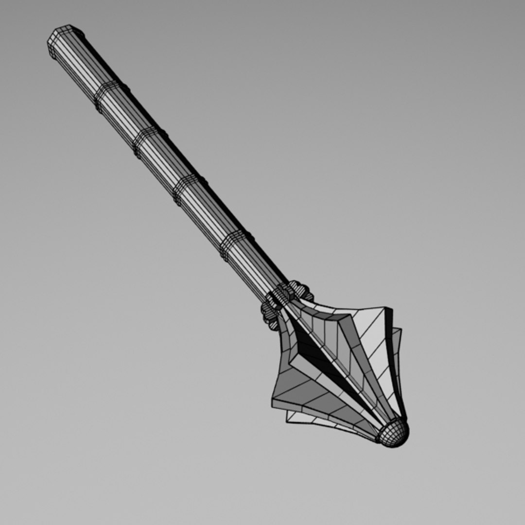 Mace 3d Obj