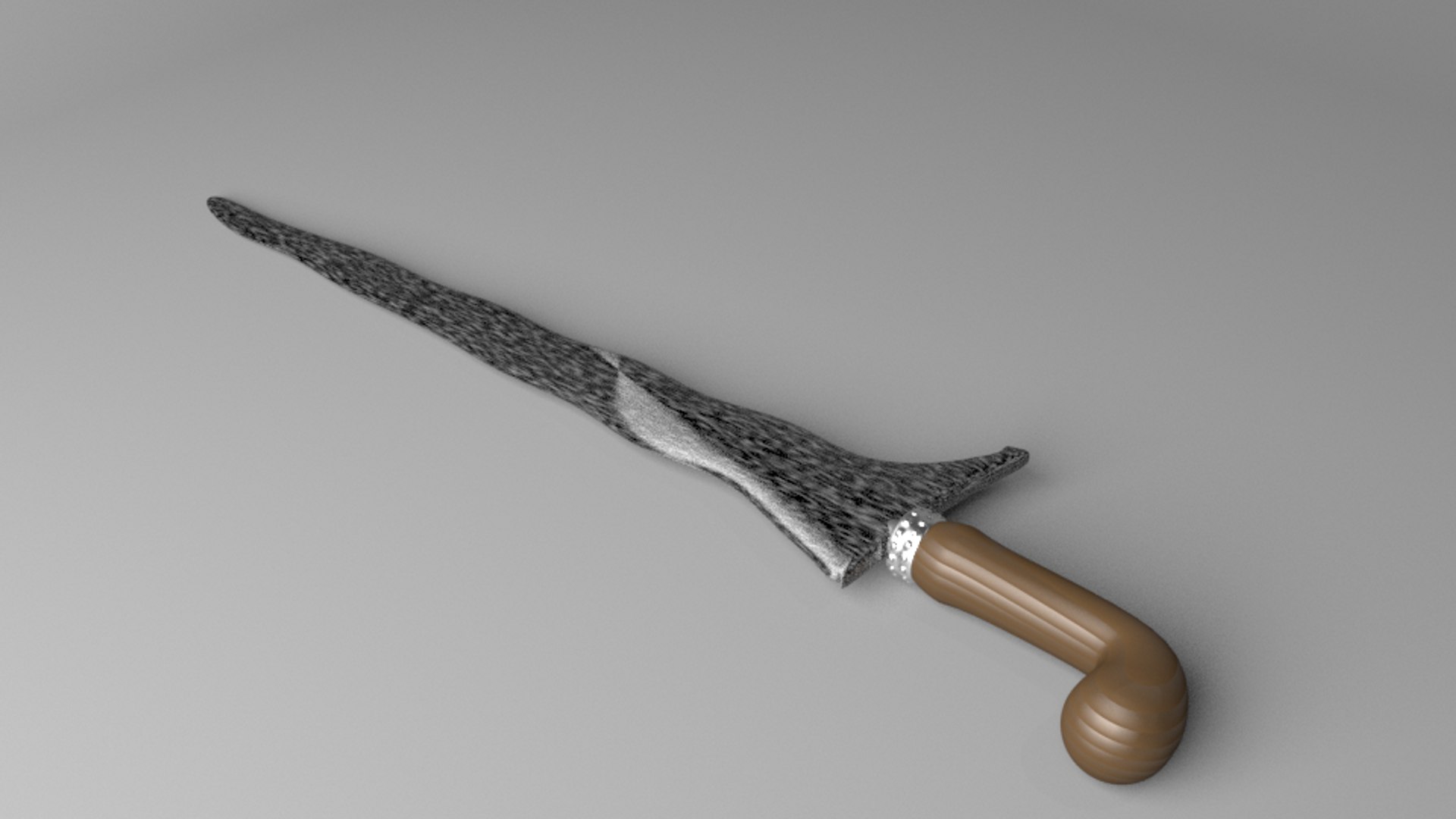 Kris dagger 1 3D - TurboSquid 1582199