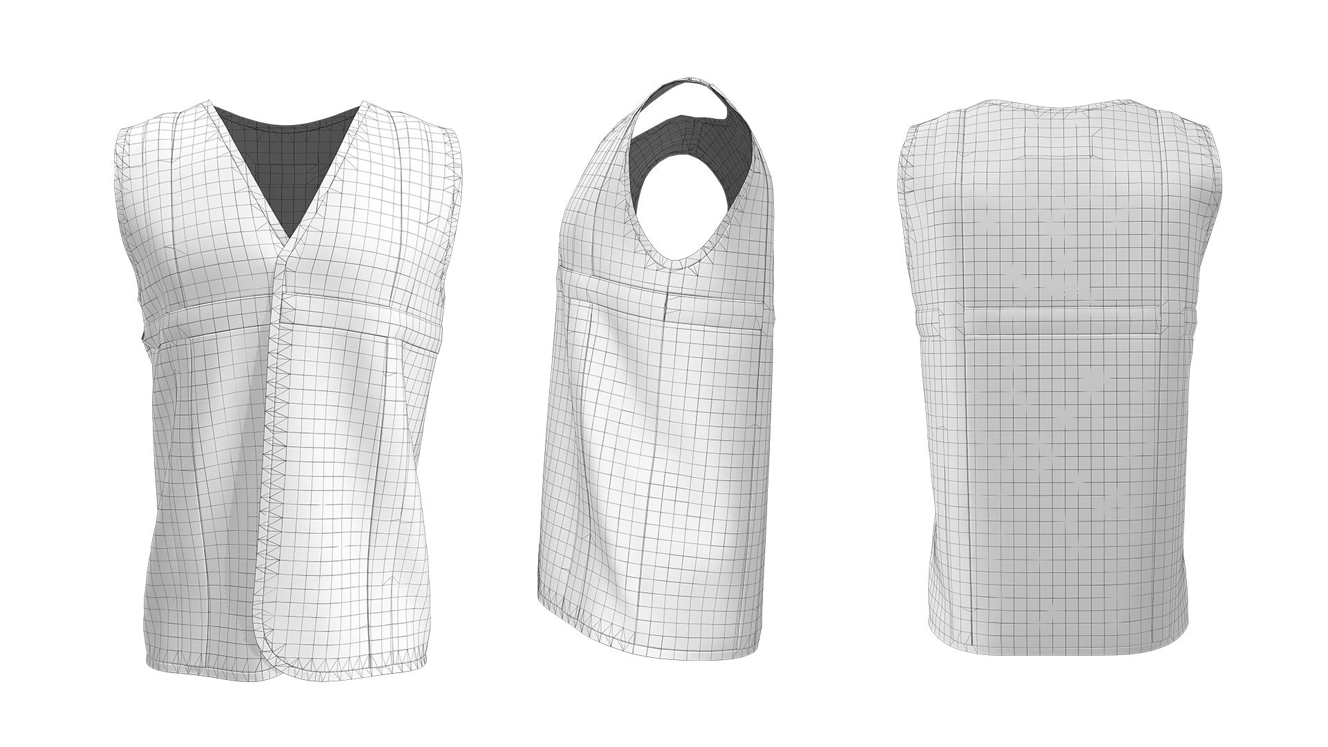 3D Safety Jacket Model - TurboSquid 1414633