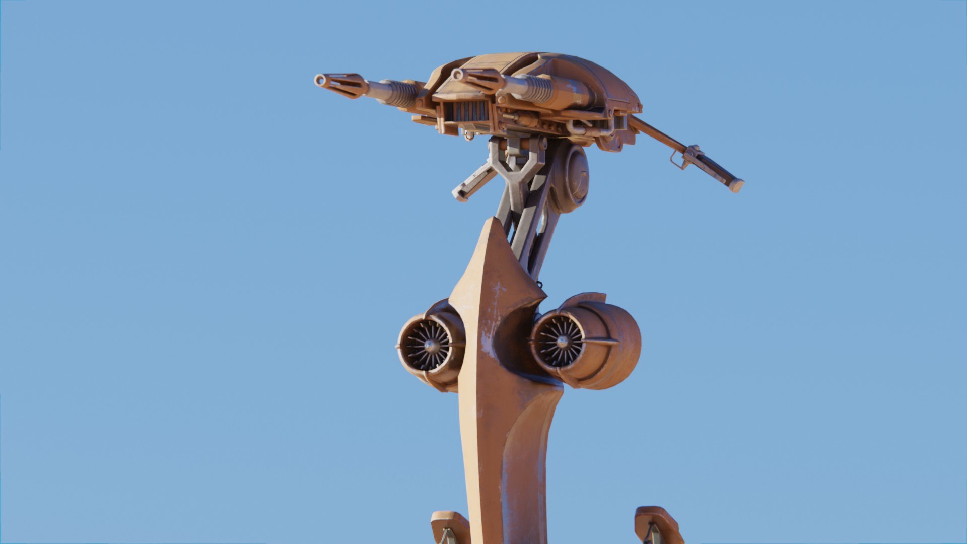 Star Wars STAP 3D Model - TurboSquid 2325966