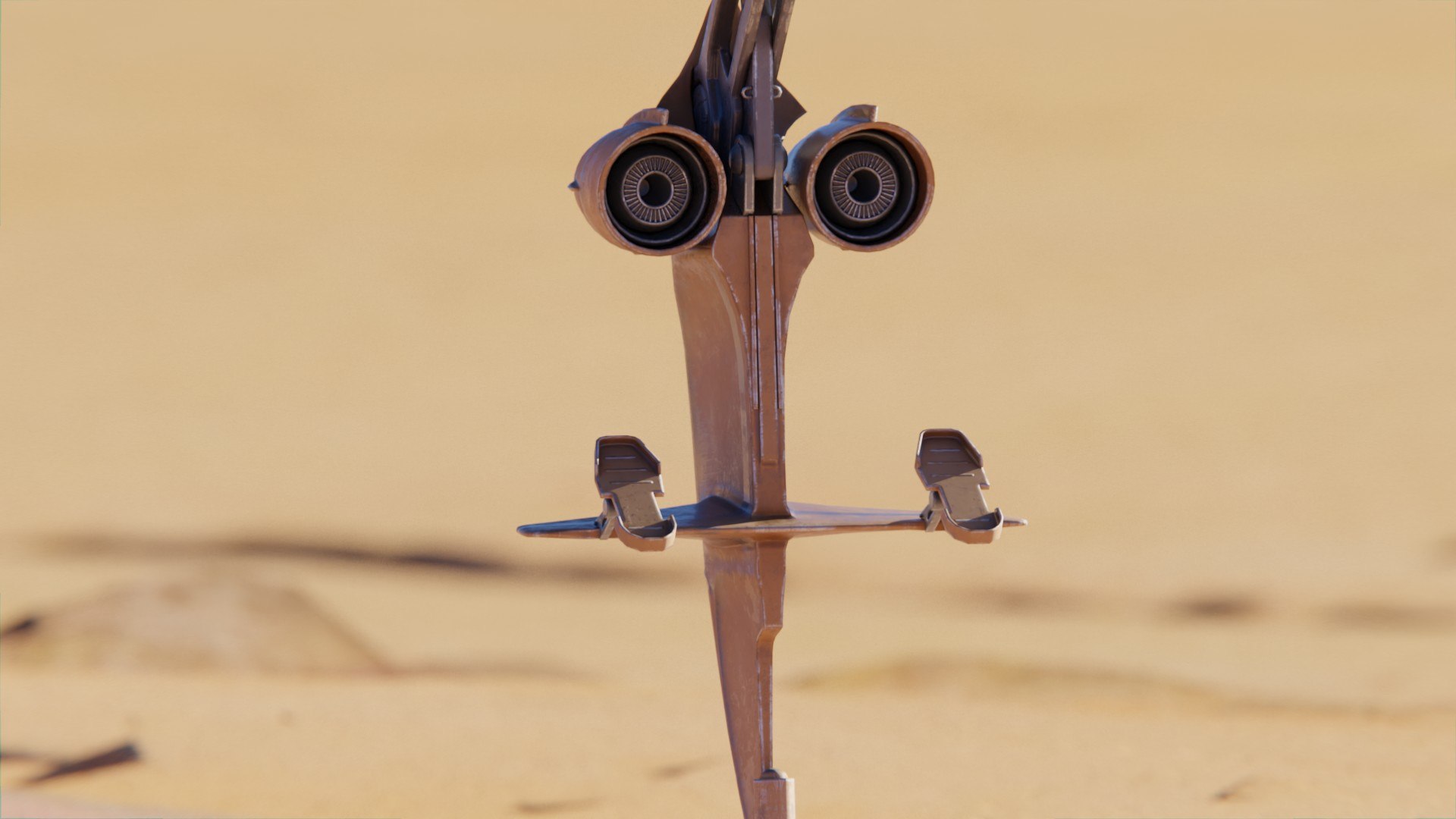Star Wars STAP 3D Model - TurboSquid 2325966