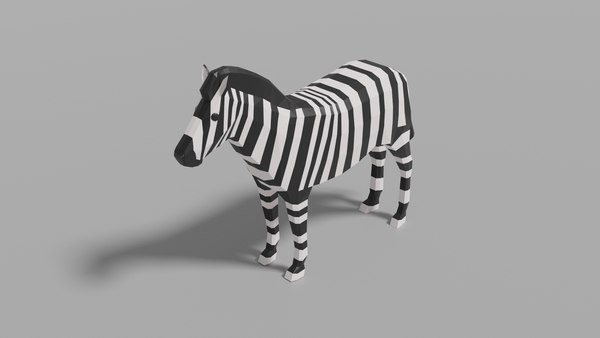 Zebra 3D Models for Download | TurboSquid