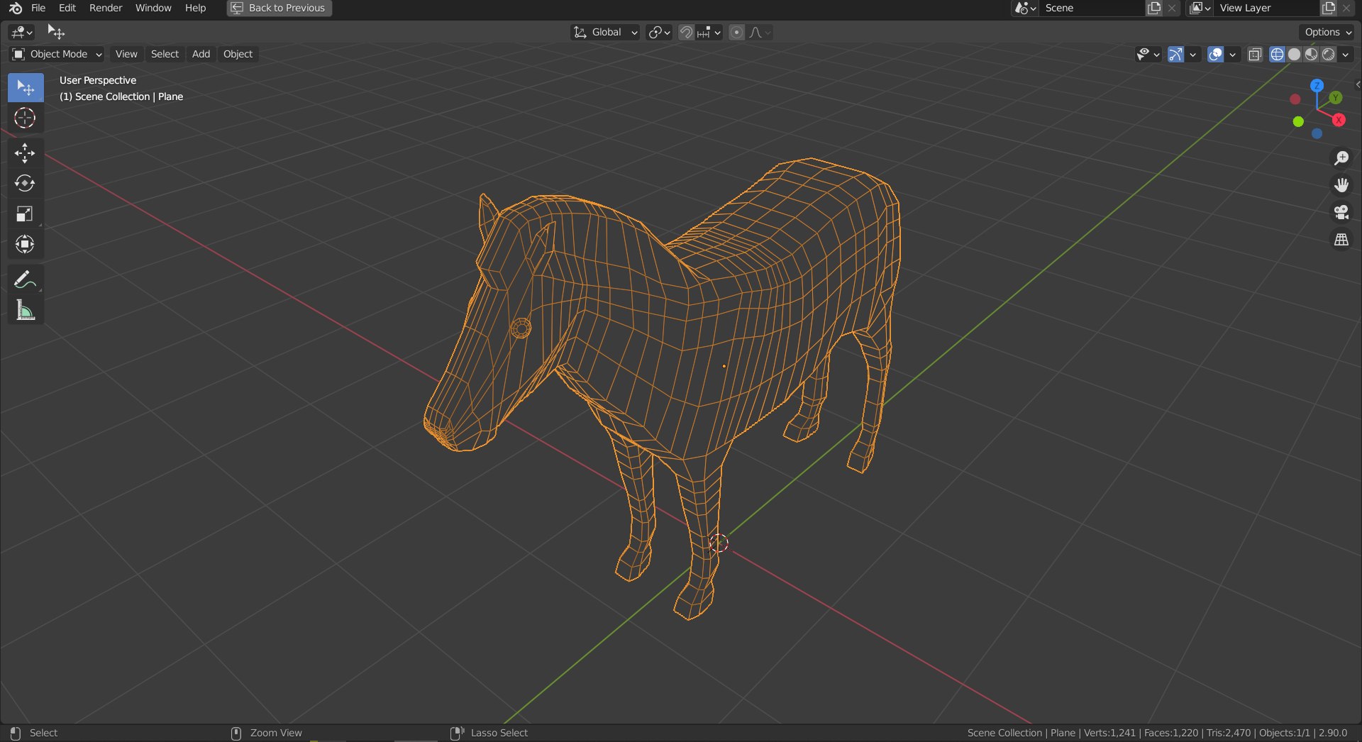 3D Animal Mammal Nature Model - TurboSquid 1647881