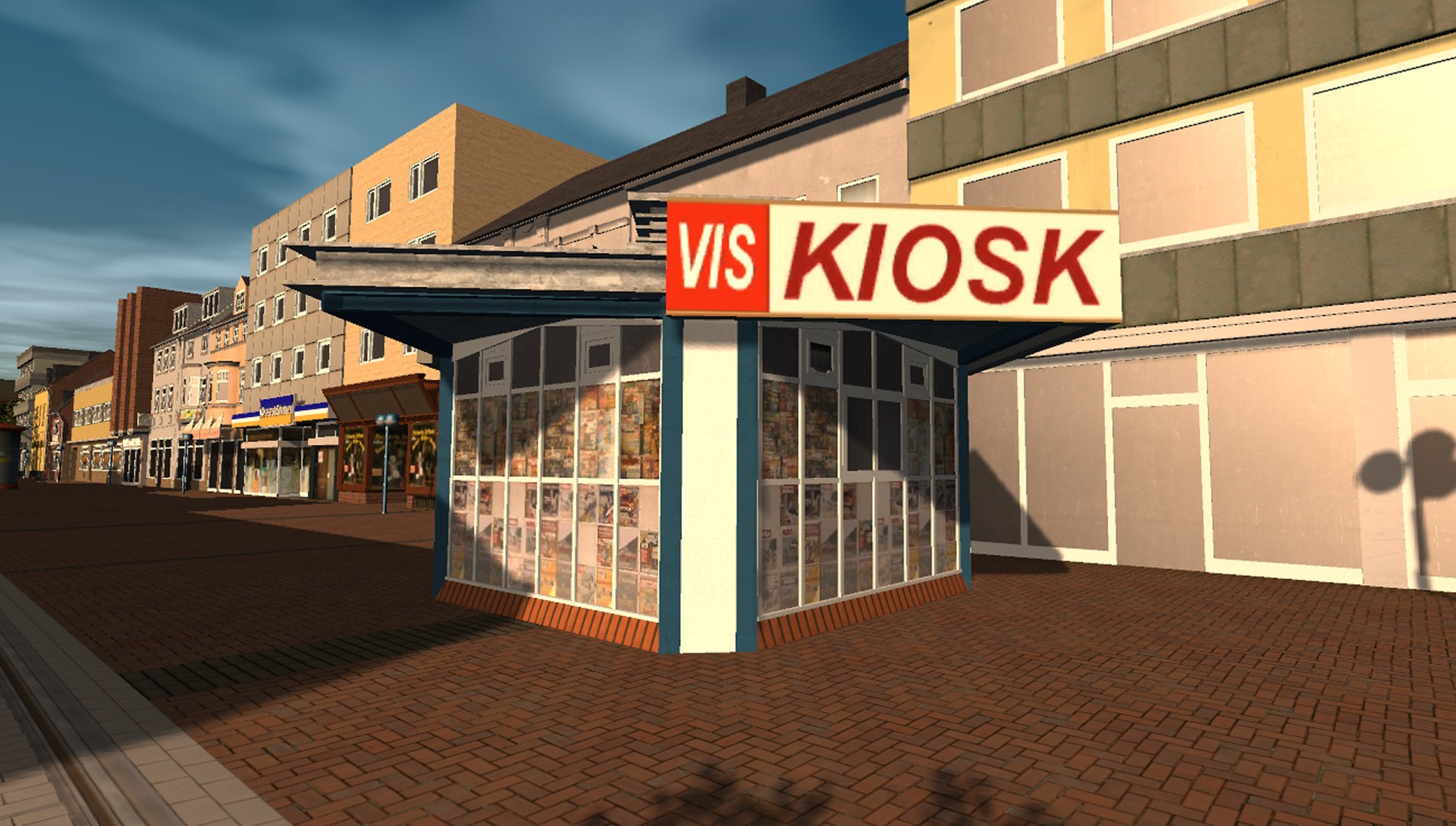 Kiosk newspaper shop 3D model - TurboSquid 1626727