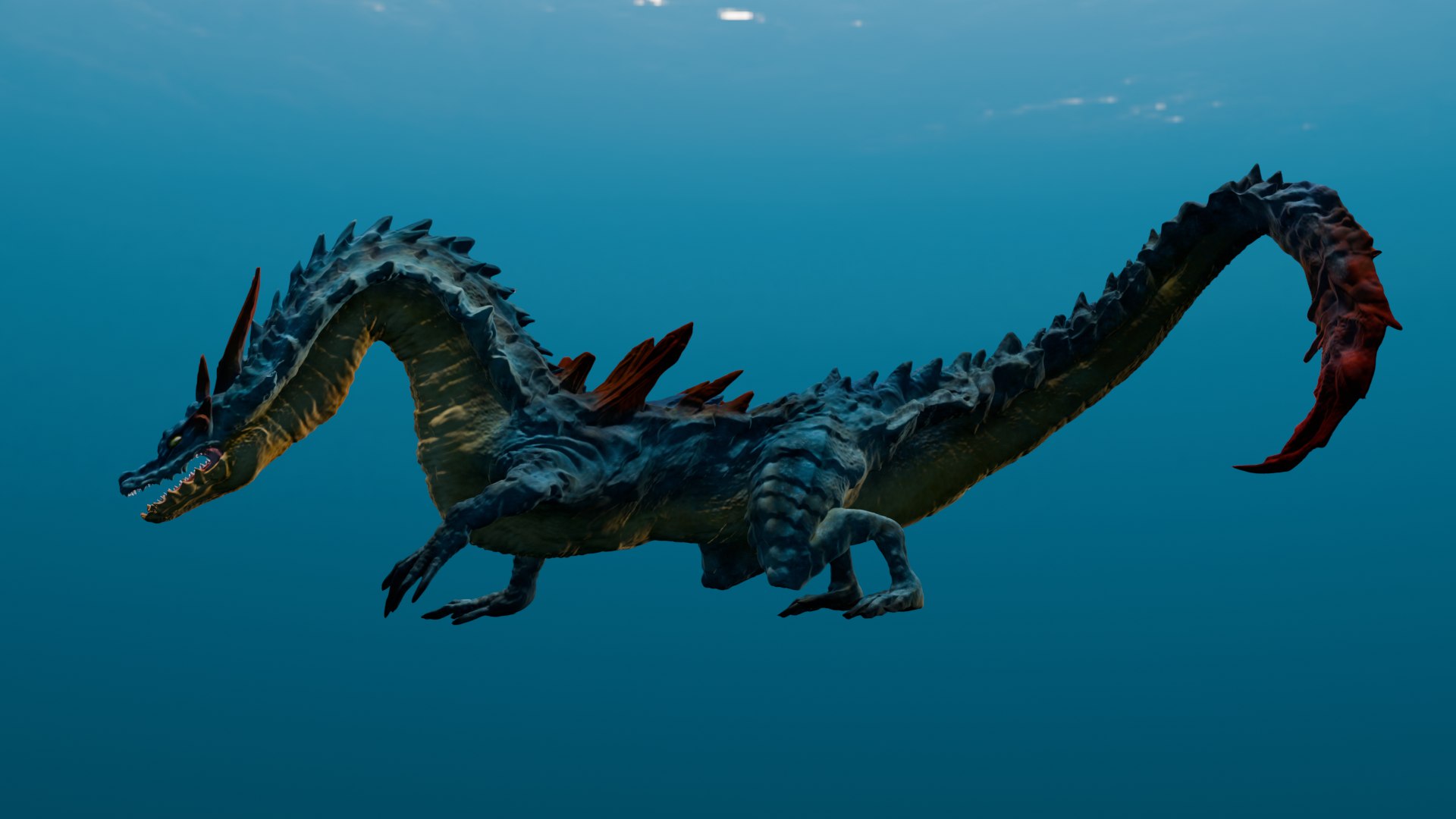 3D Lagiacrus 3D Model Model - TurboSquid 2408267