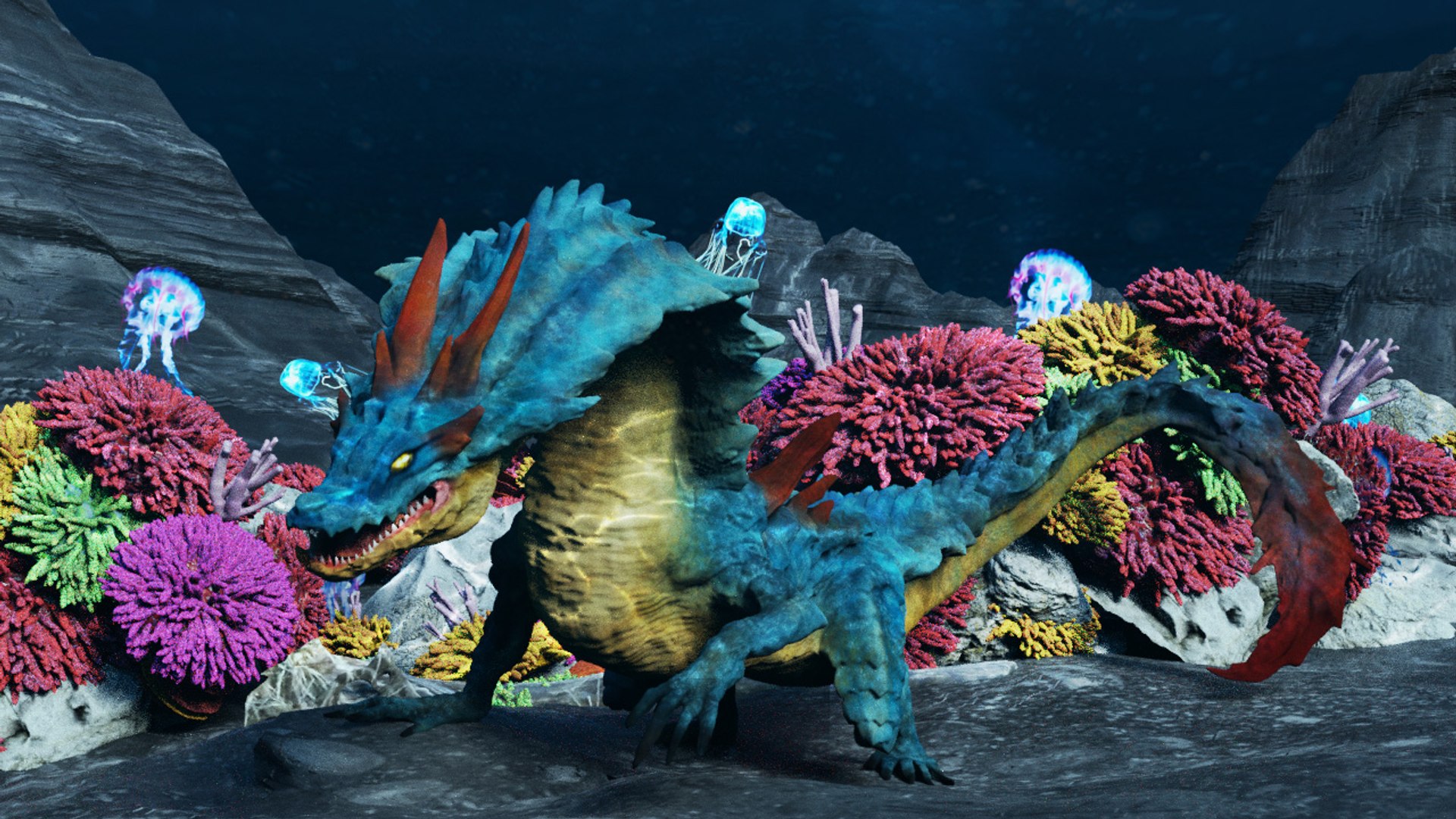 3D Lagiacrus 3D Model Model - TurboSquid 2408267