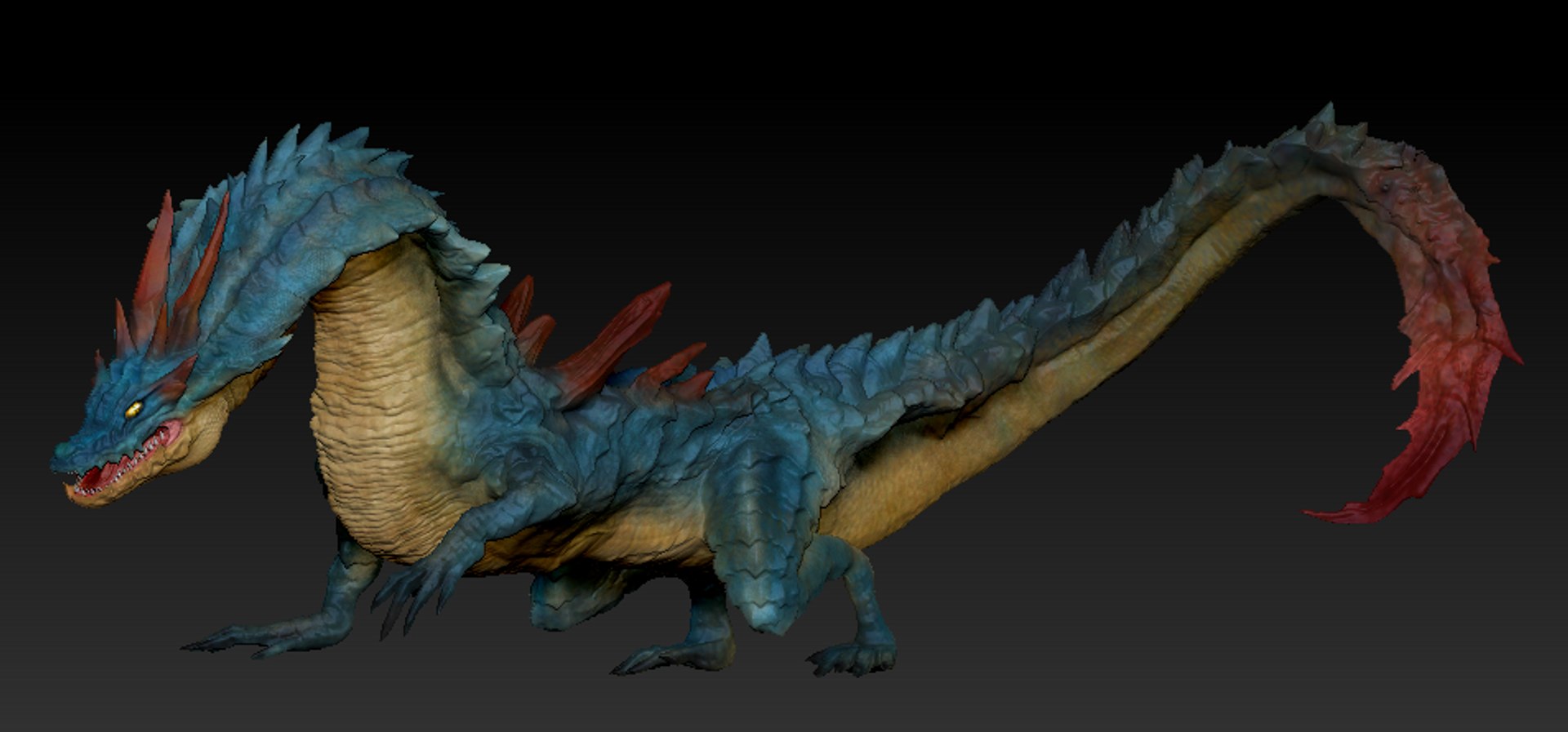 3D Lagiacrus 3D Model Model - TurboSquid 2408267