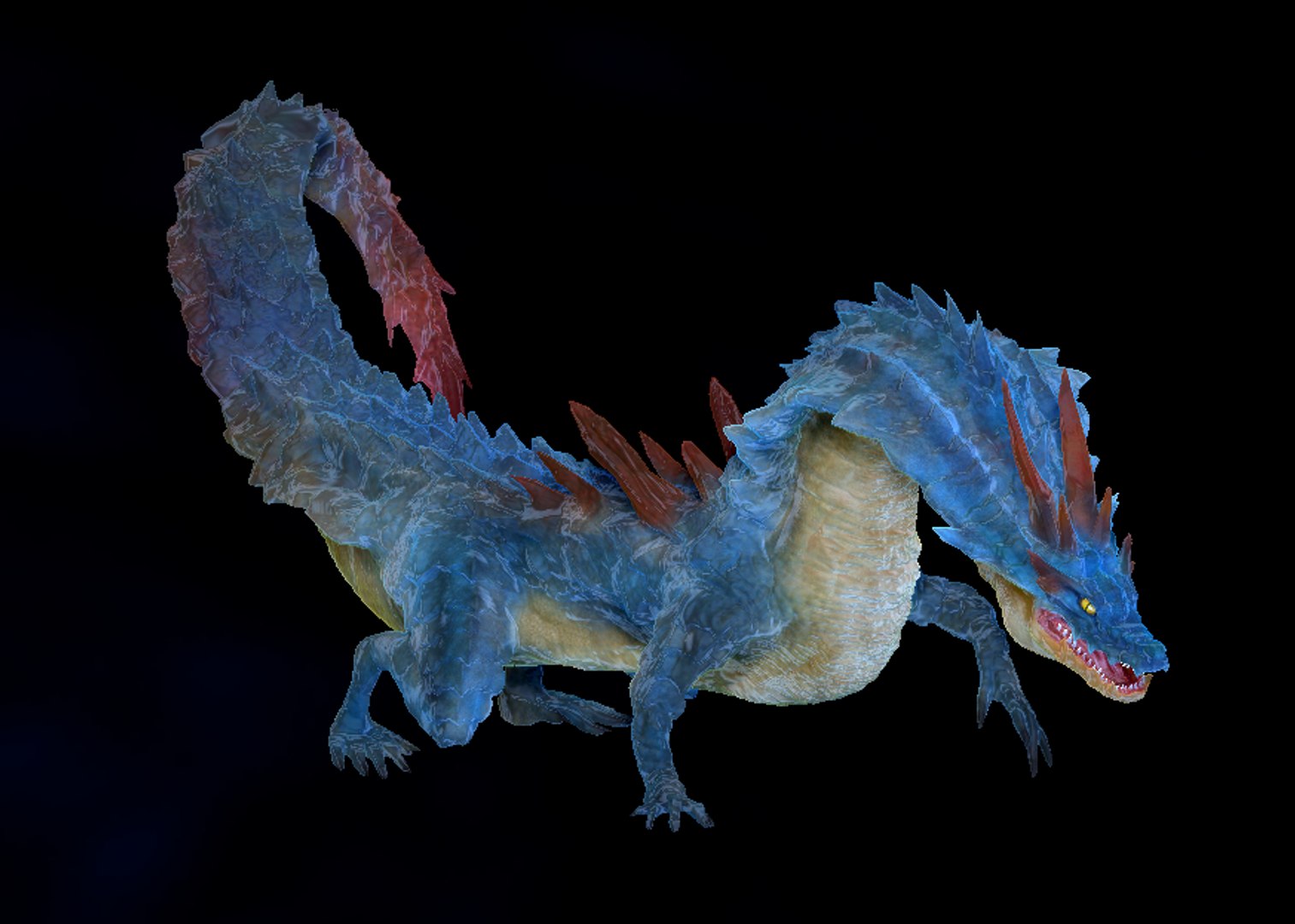 3D Lagiacrus 3D Model Model - TurboSquid 2408267