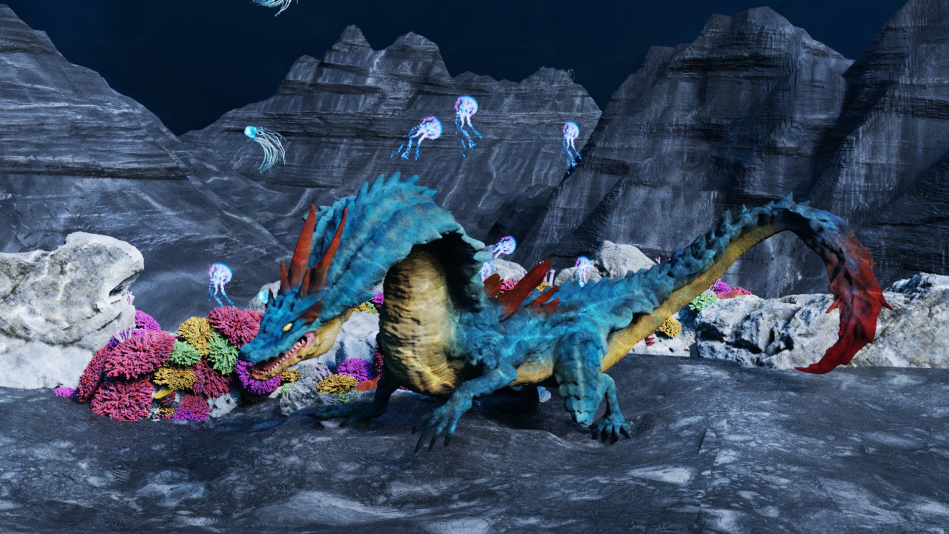 3D Lagiacrus 3D Model Model - TurboSquid 2408267