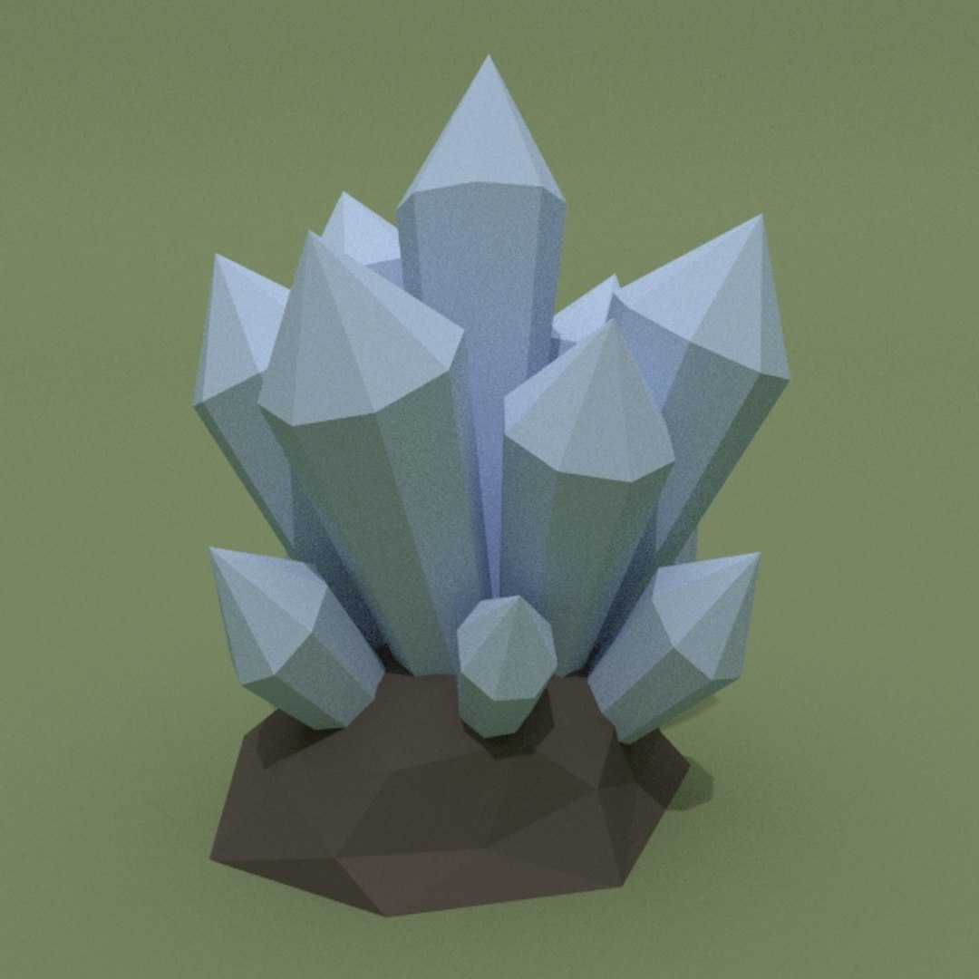 Free Blender Carrot Crystal Oak Tree 3D Model - TurboSquid 1189852