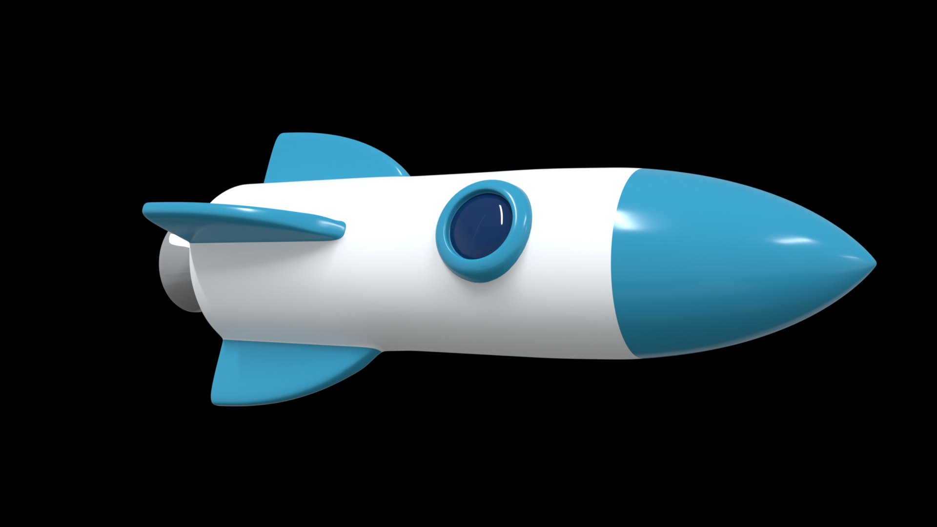Rocket Icon 3D Model - TurboSquid 1637059