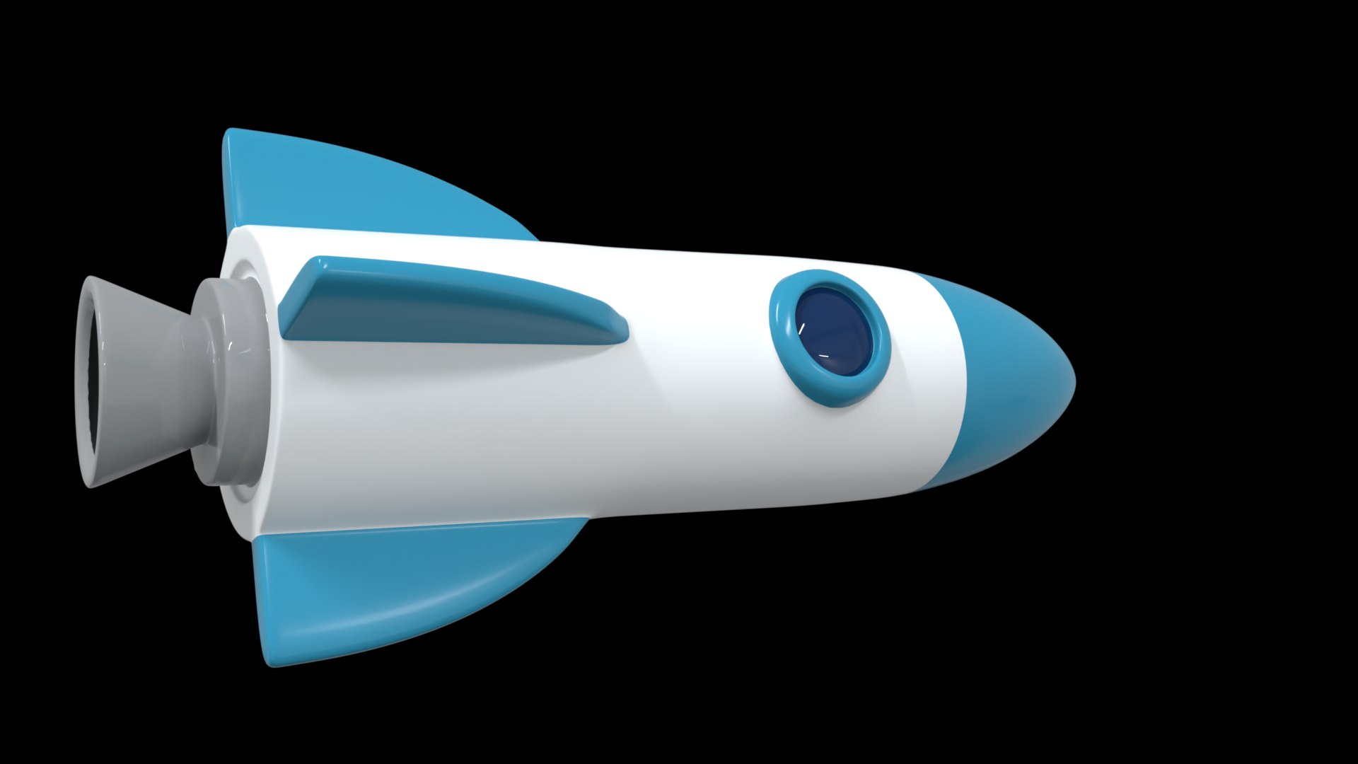 Rocket Icon 3D Model - TurboSquid 1637059