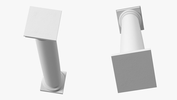 modelo 3d Columna clásica del orden toscano - TurboSquid 2143713