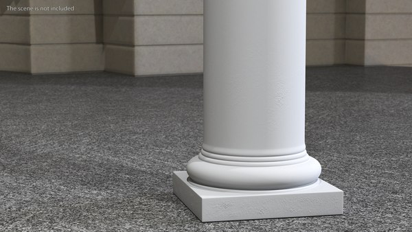 modelo 3d Columna clásica del orden toscano - TurboSquid 2143713