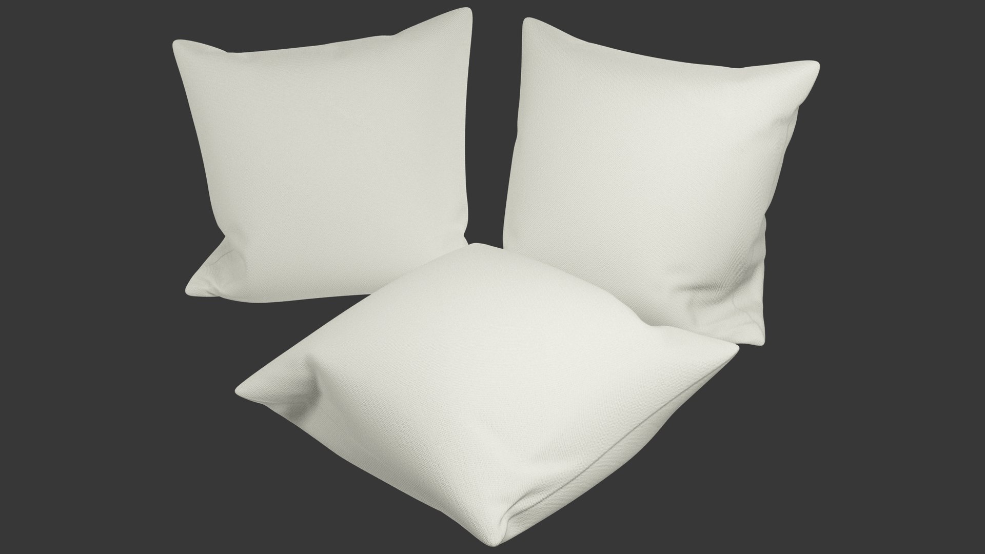 3D Pillow Model - TurboSquid 1703559