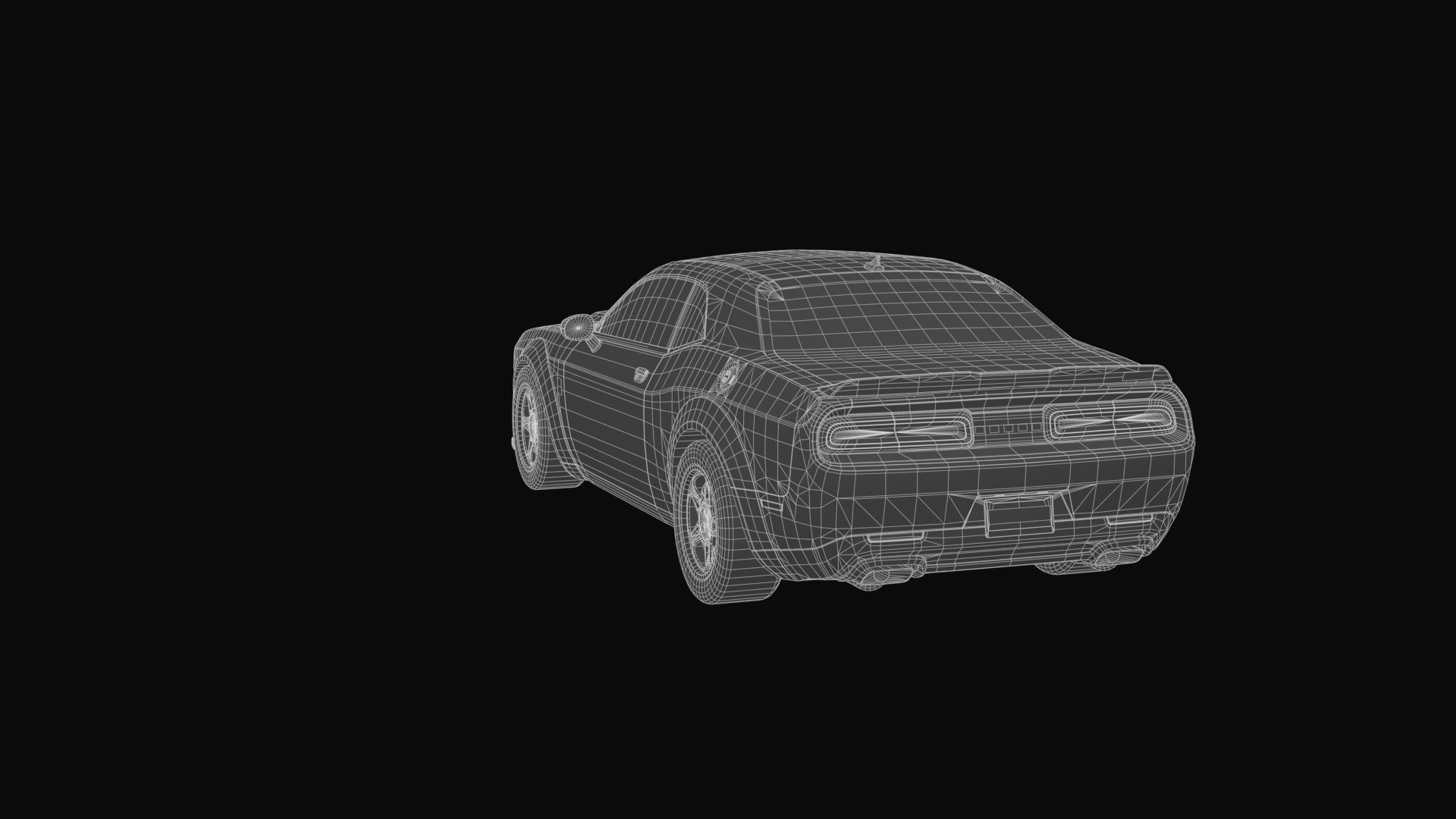 3D dodge challenger demon 2018 - TurboSquid 1588495