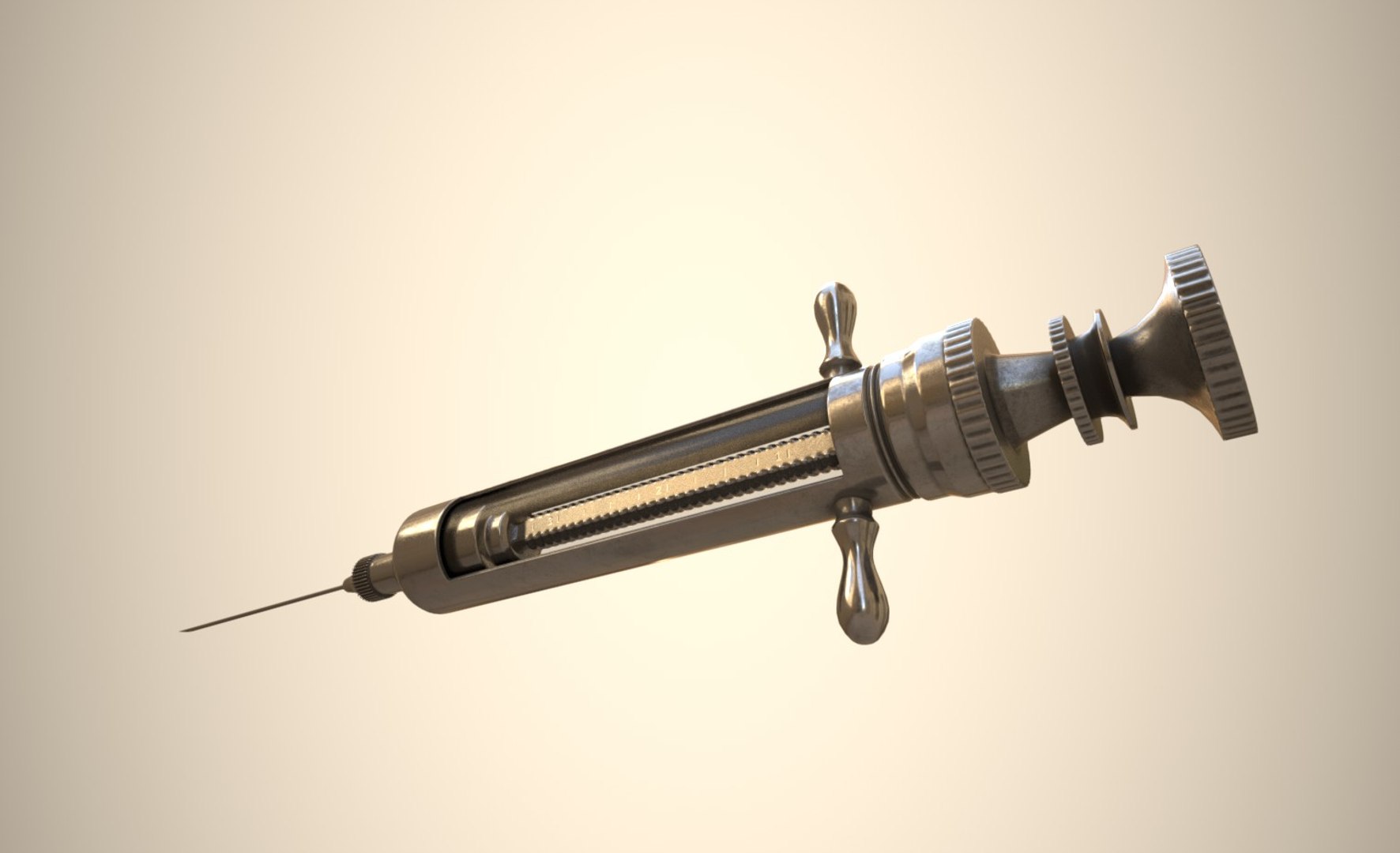 3D Model Syringe - TurboSquid 1325529