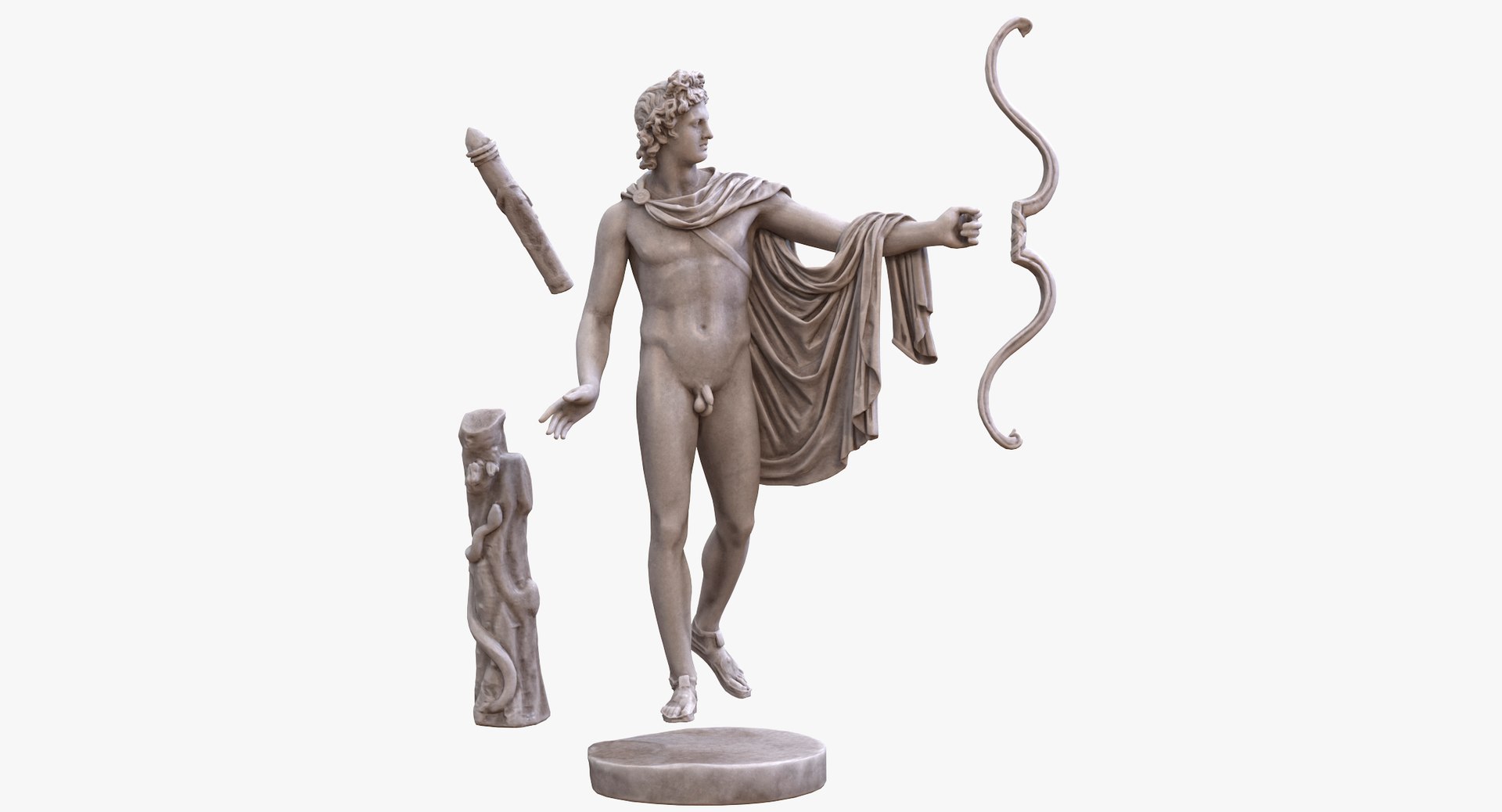 3D Apollo Belvedere - TurboSquid 2032838