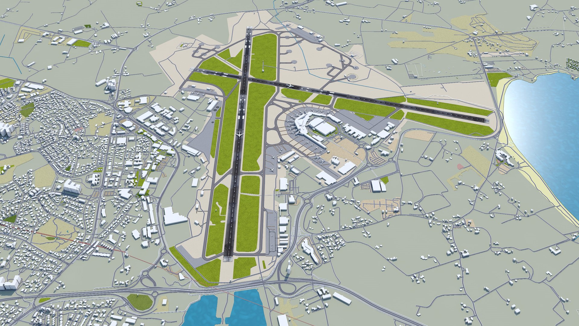 Stavanger Airport 3D Model - TurboSquid 2016214