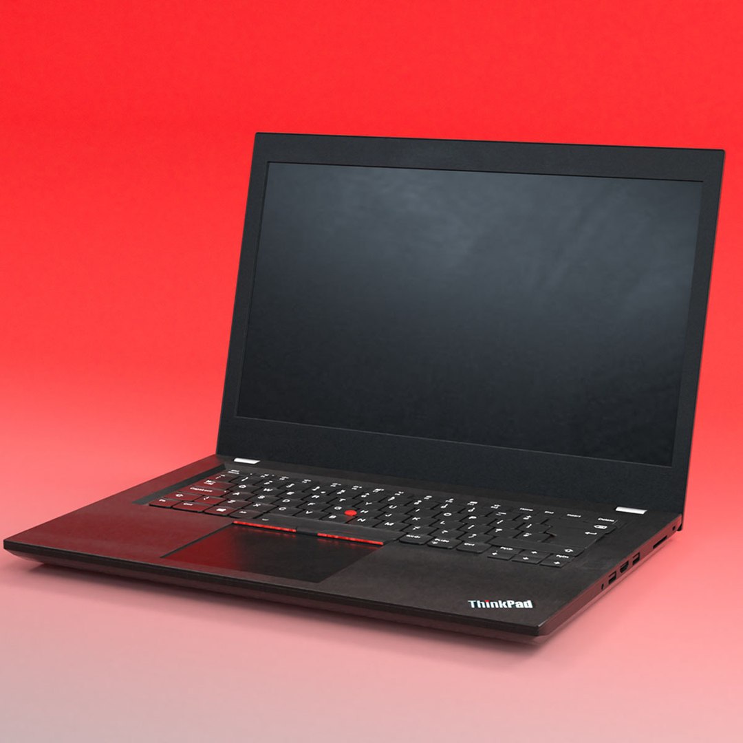 3D Model Laptop - Thinkpad T480 - TurboSquid 1715479