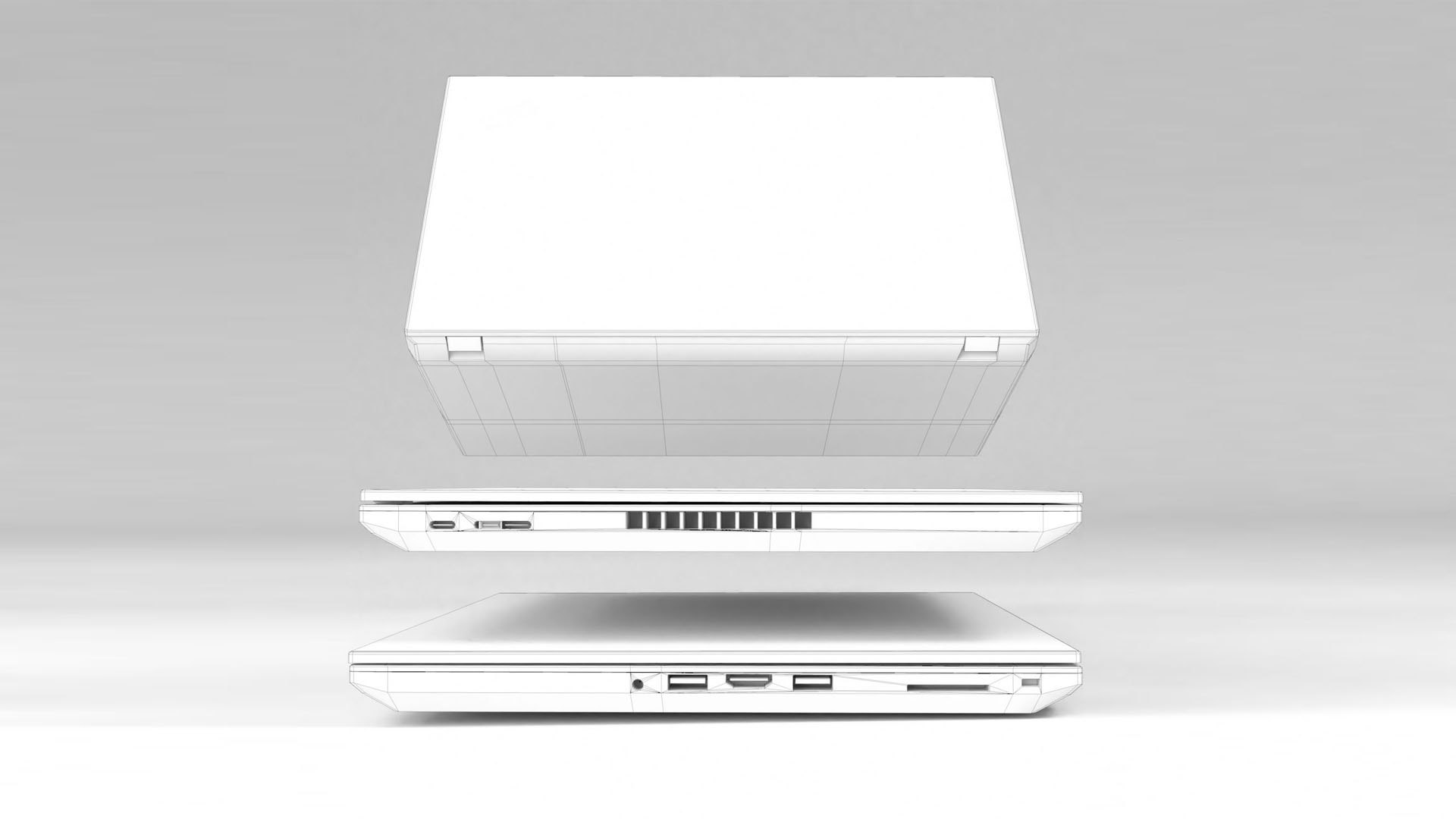 3D Model Laptop - Thinkpad T480 - TurboSquid 1715479