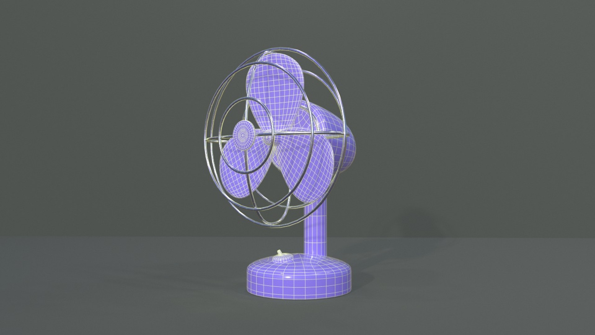 3D vintage fan model - TurboSquid 1515023