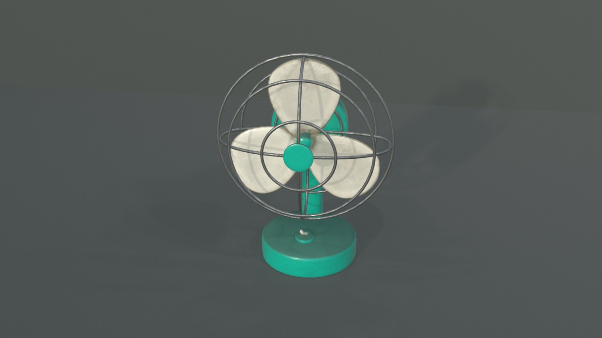 3D vintage fan model - TurboSquid 1515023