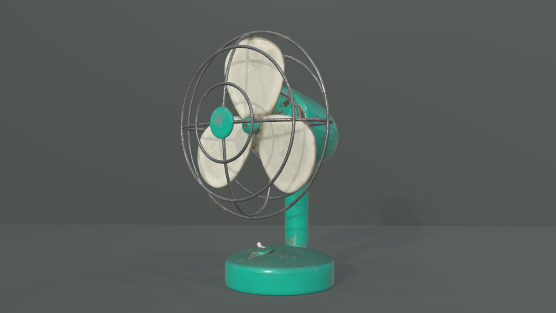 3D vintage fan model - TurboSquid 1515023
