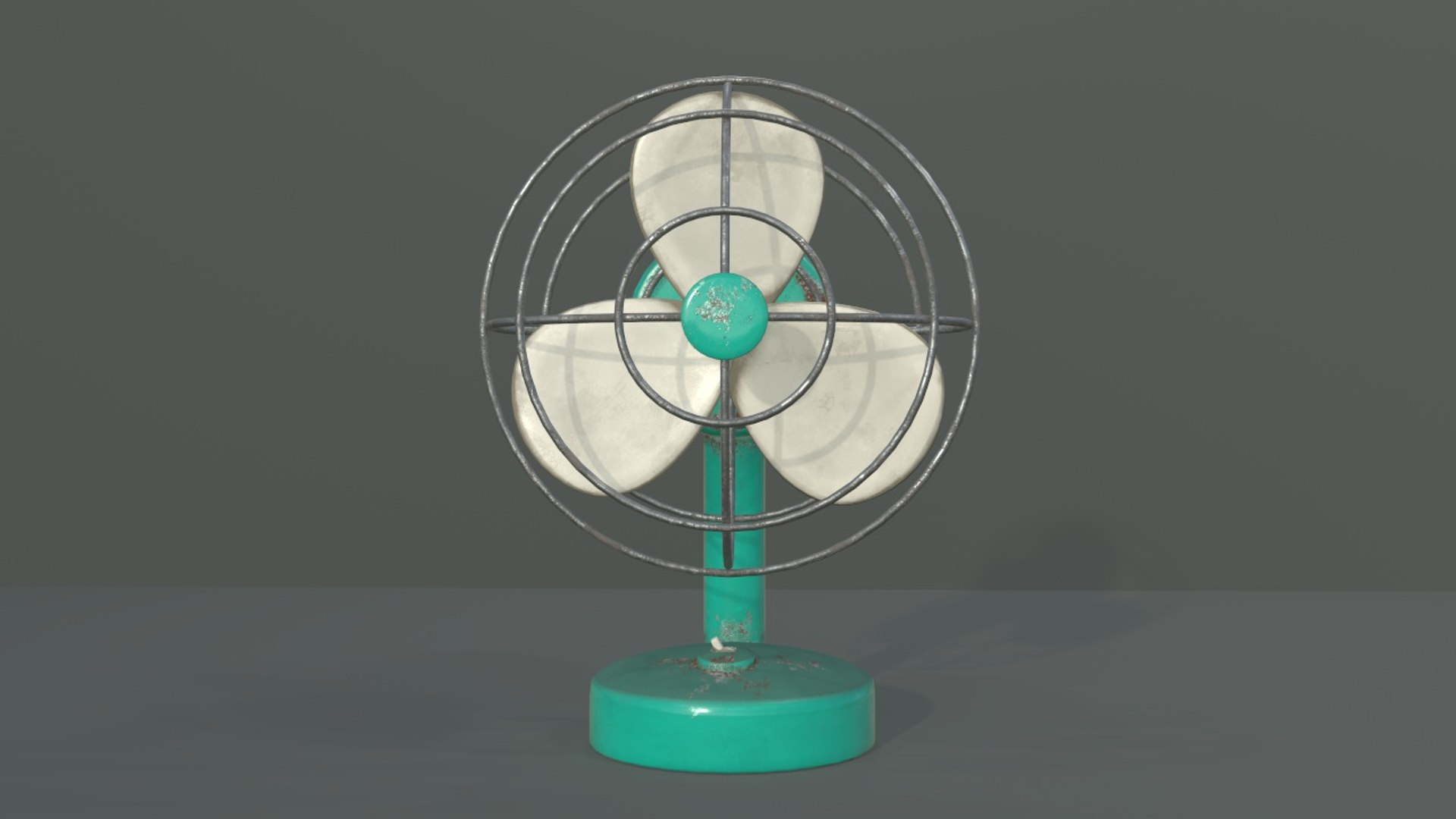 3D vintage fan model - TurboSquid 1515023