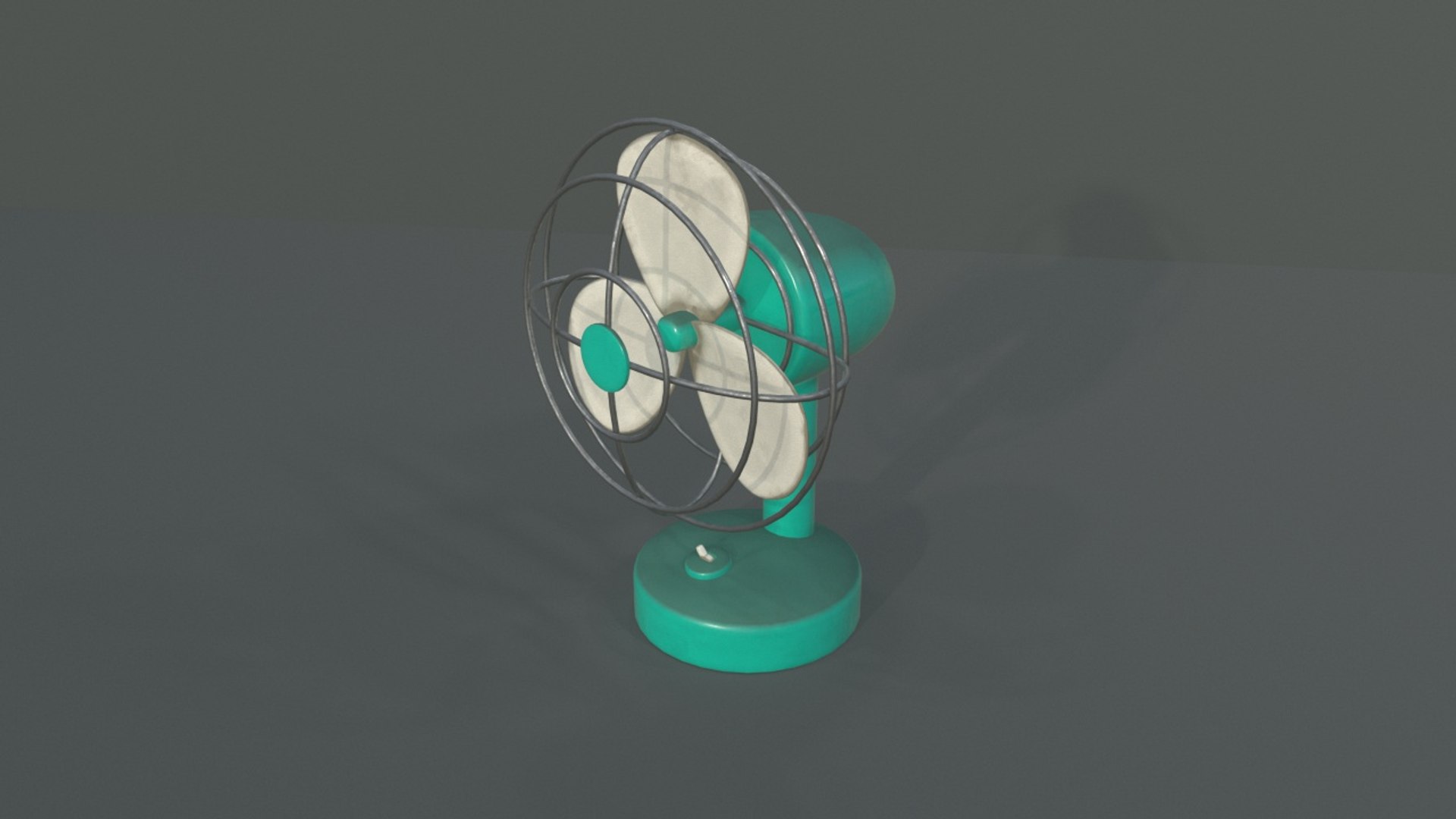 3D vintage fan model - TurboSquid 1515023