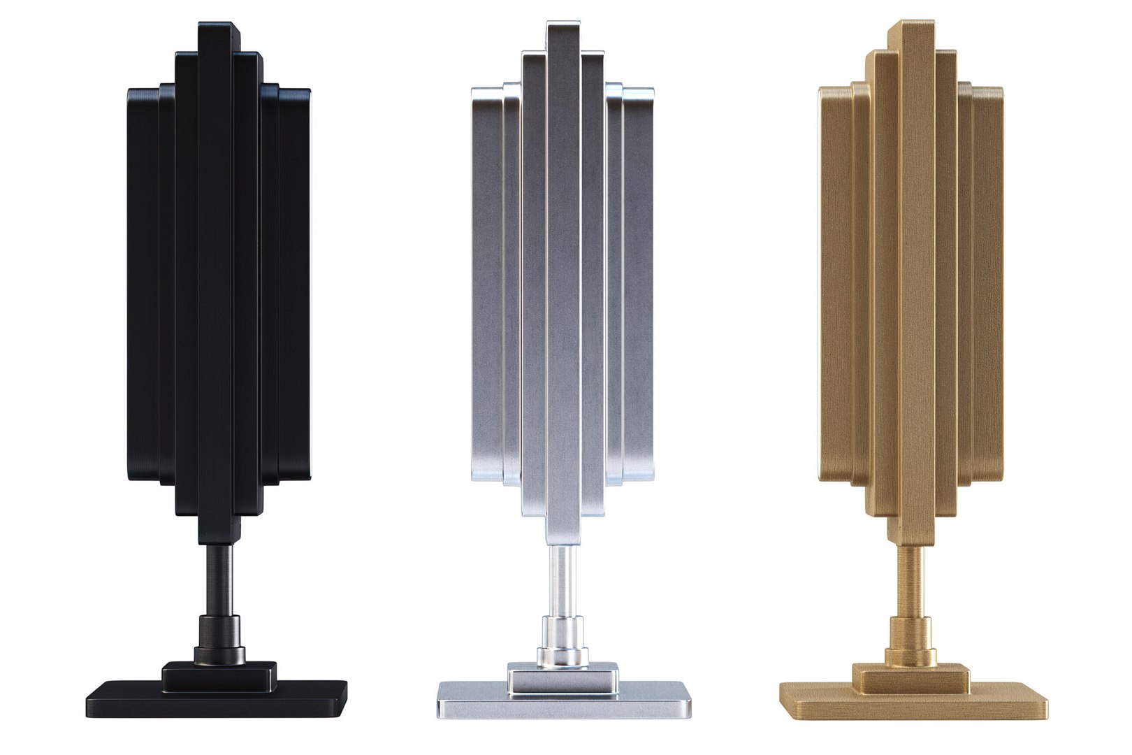 3D Ander Metallic Table Lamp By Bpoint Model - TurboSquid 2052984