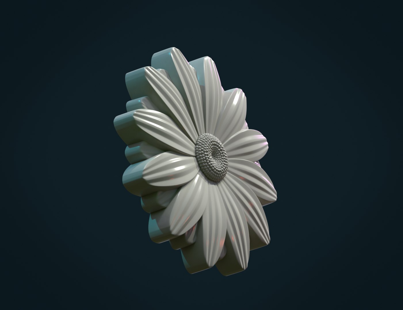Flower Daisy 3D - TurboSquid 1552047