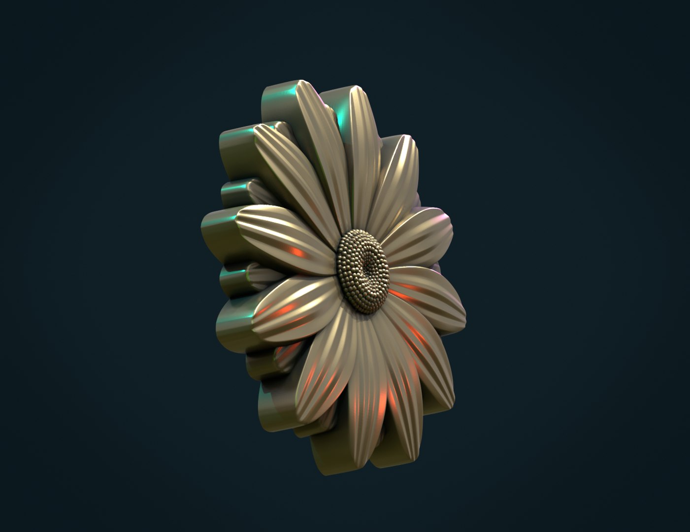 Flower Daisy 3D - TurboSquid 1552047