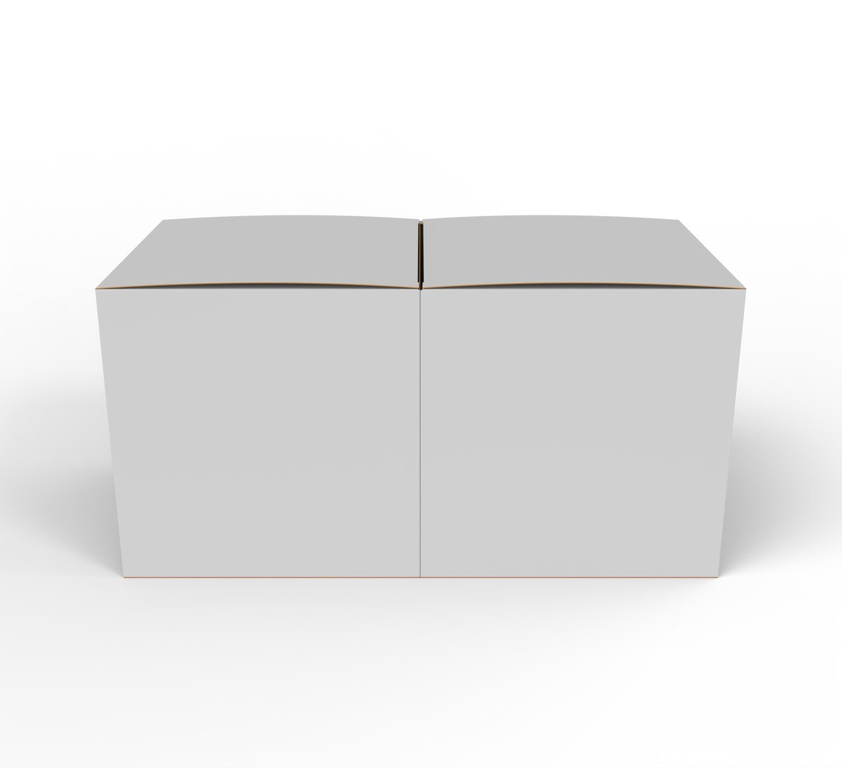 3D Double Box Packaging Box 150x150x150mm - TurboSquid 2318048