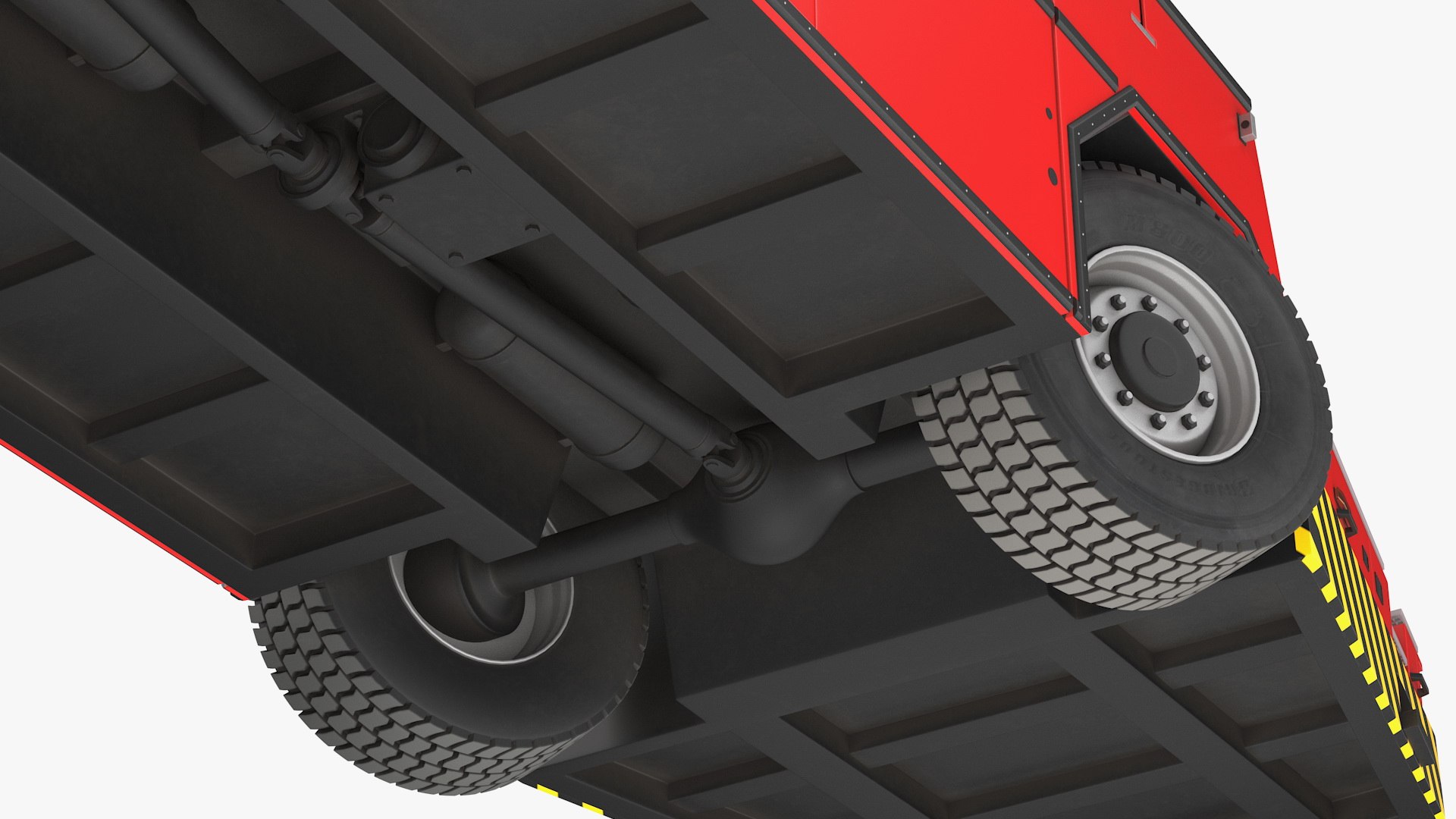 Deicing vehicle working position model - TurboSquid 1571946