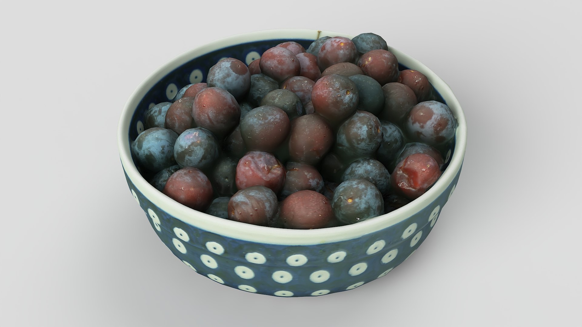 3D Bowl With Fruits 01 Model - TurboSquid 2104290