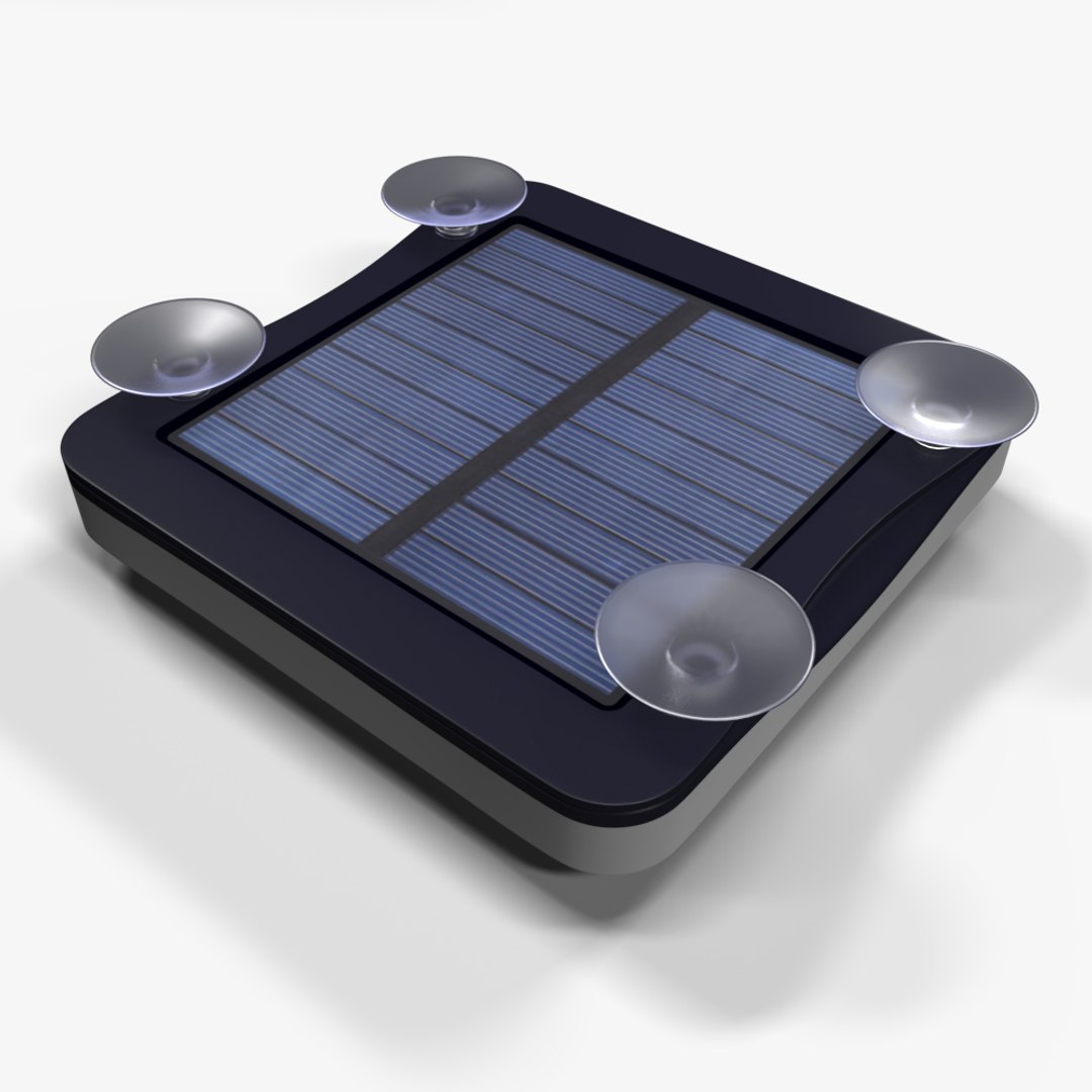 Mobile Solar Charger 3D Model - TurboSquid 1372068