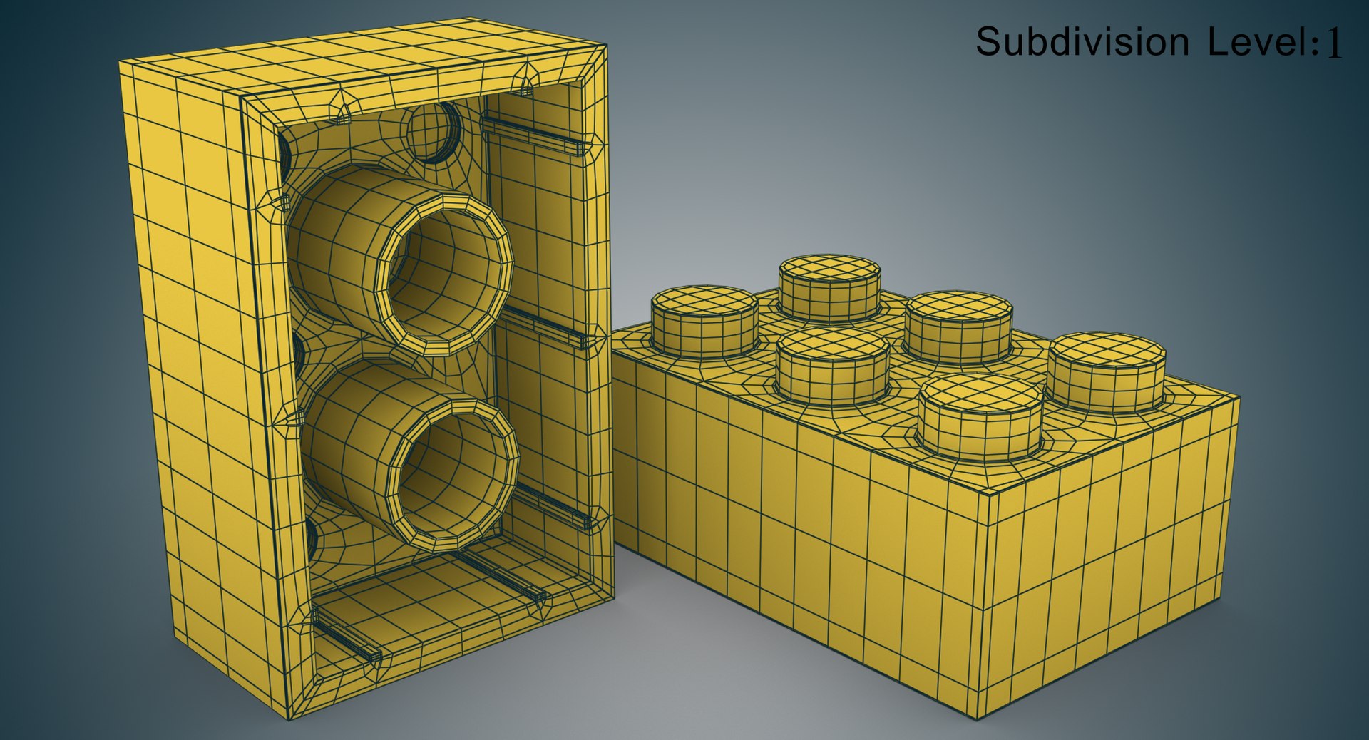 Lego Brick 3D Model - TurboSquid 1409061